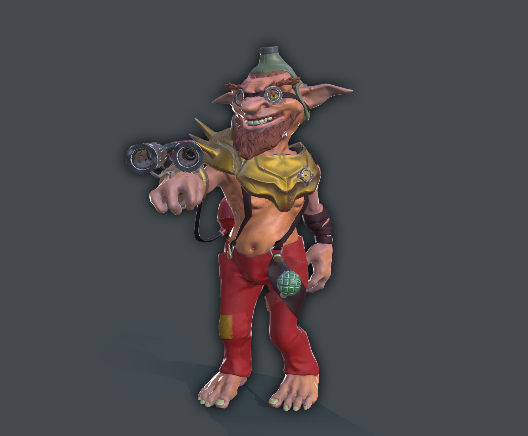 ArtStation - Goblin Pyromaniac