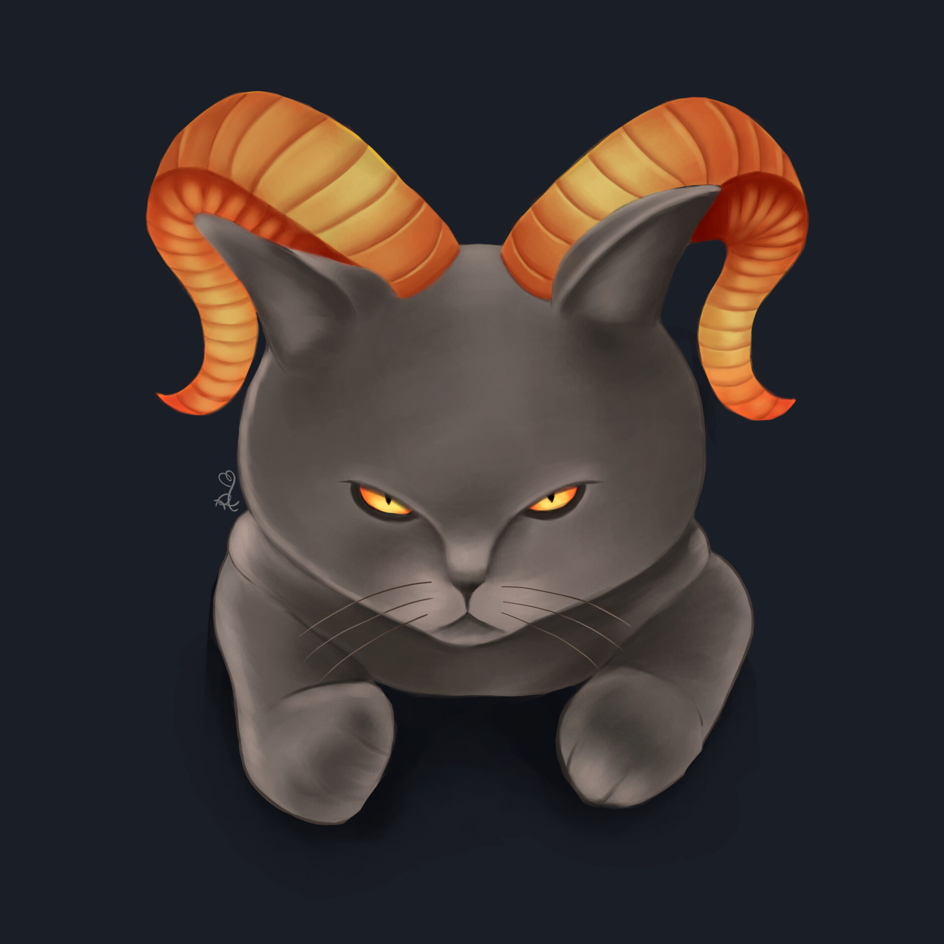 ArtStation - Evil Cat