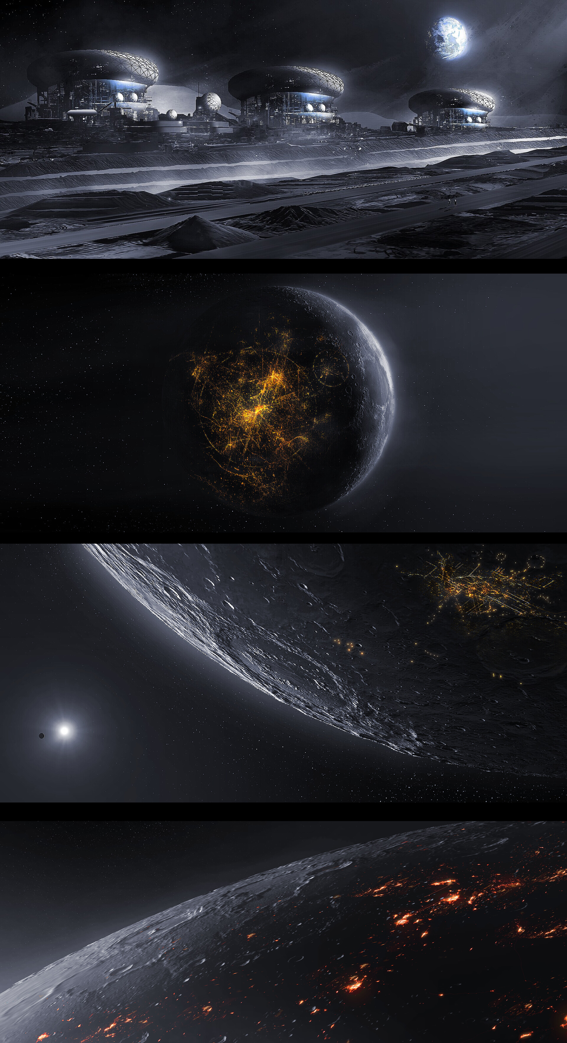 Emil van Dam - INTΞRGΛLΛCTIC 3K794: Luna