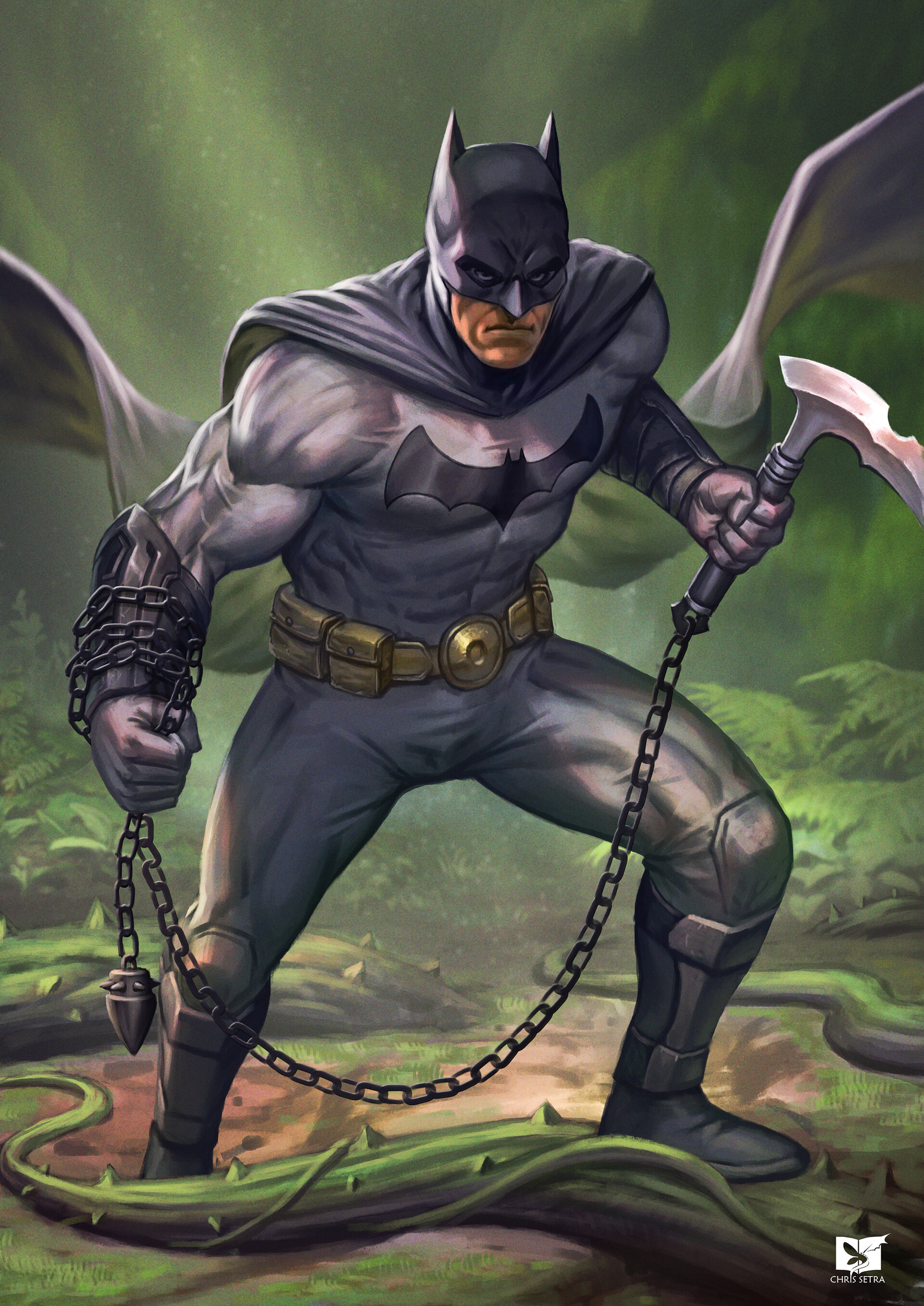 ArtStation - Batman in the Jungle