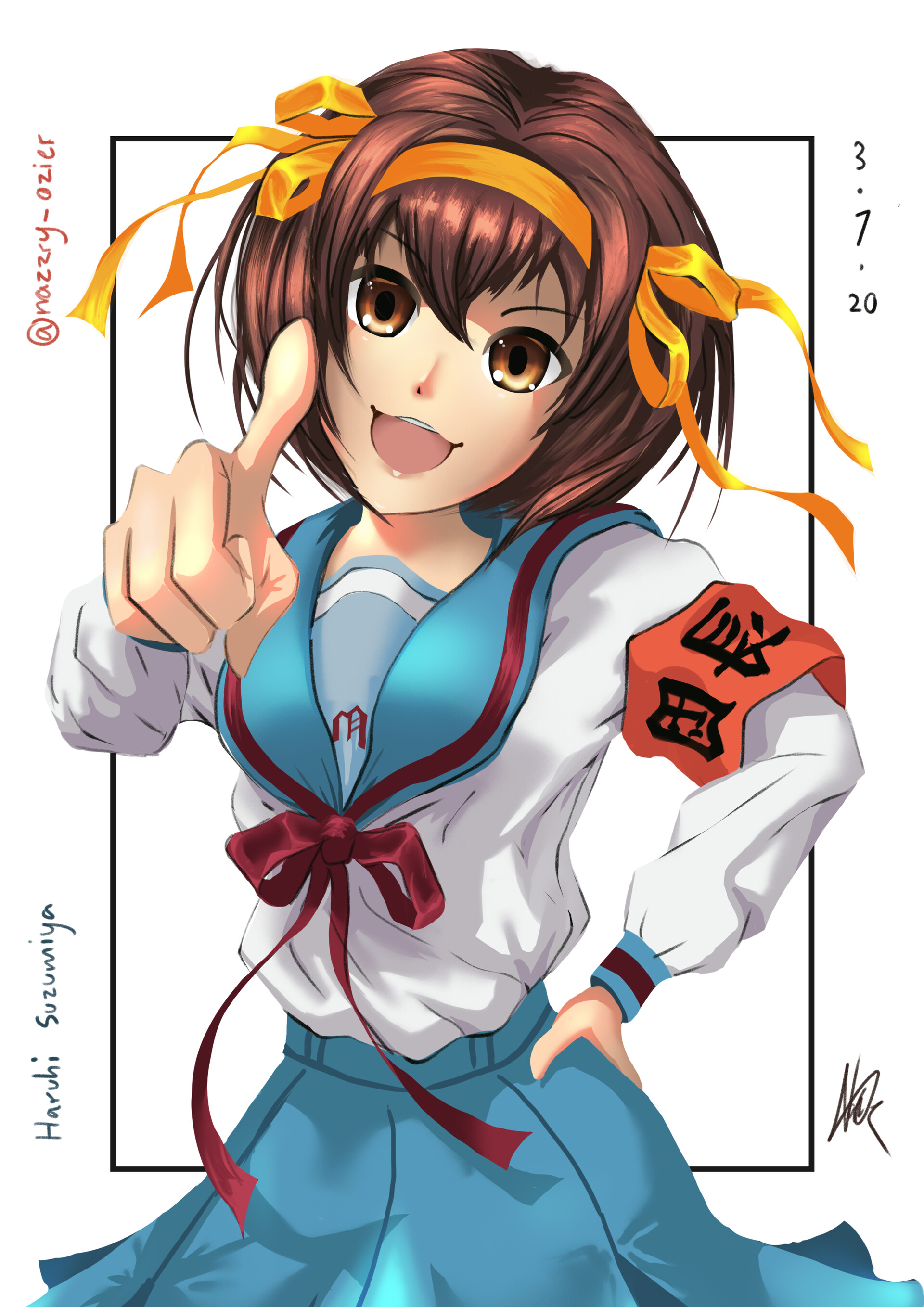 ArtStation - Haruhi Suzumiya
