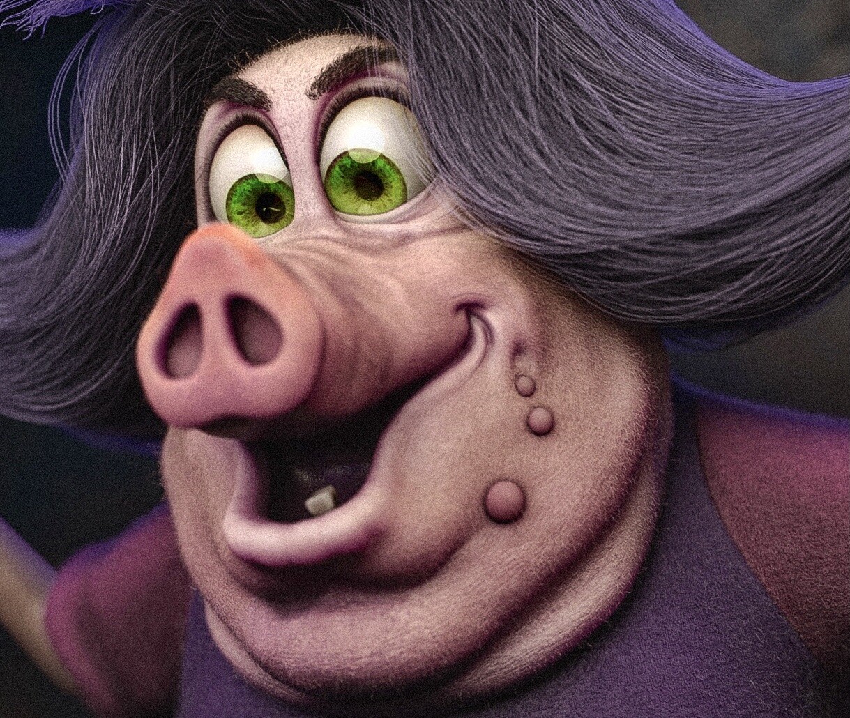 ArtStation - Madame Mim - Pig form