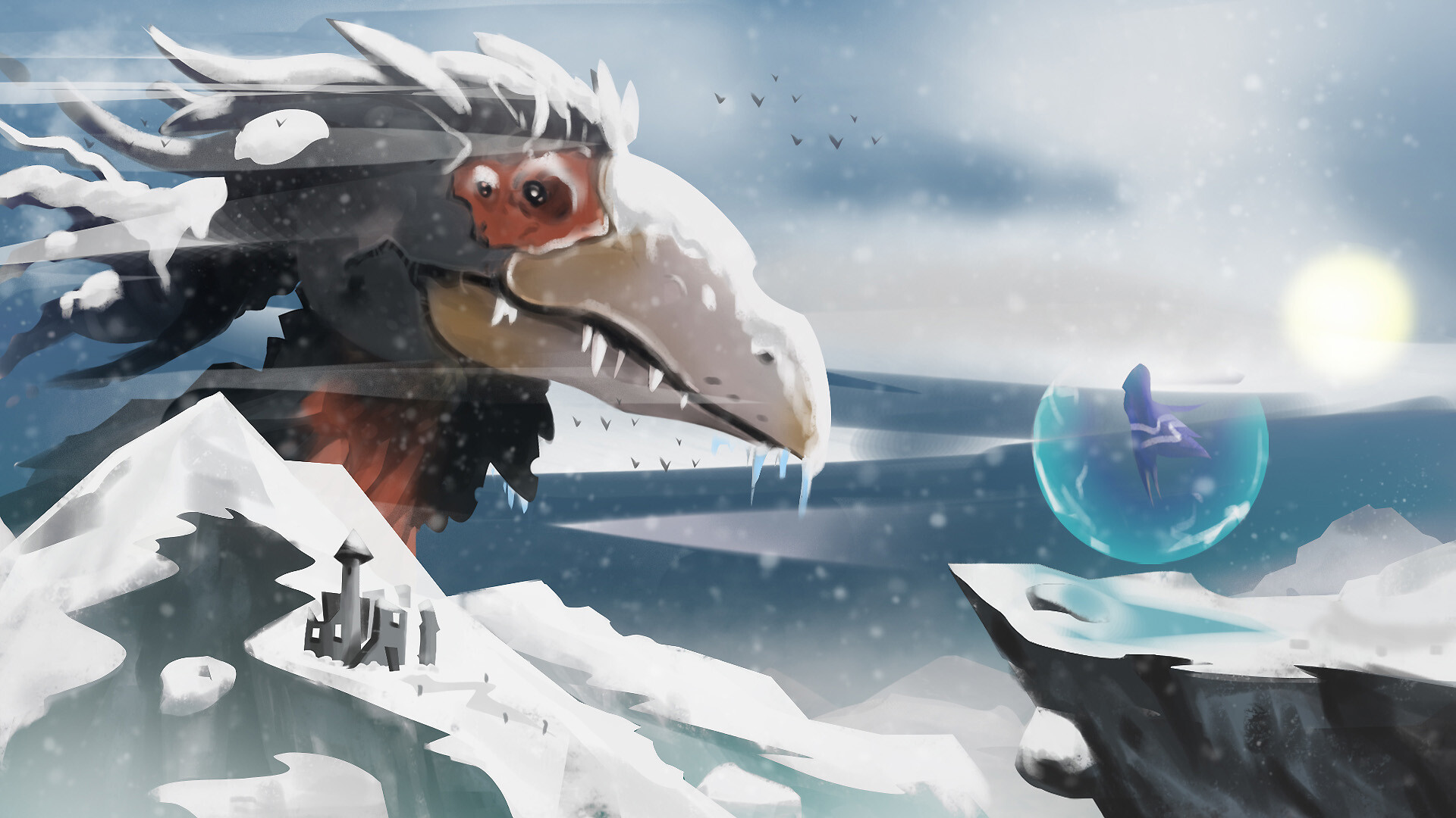 ArtStation - Giant Chicken