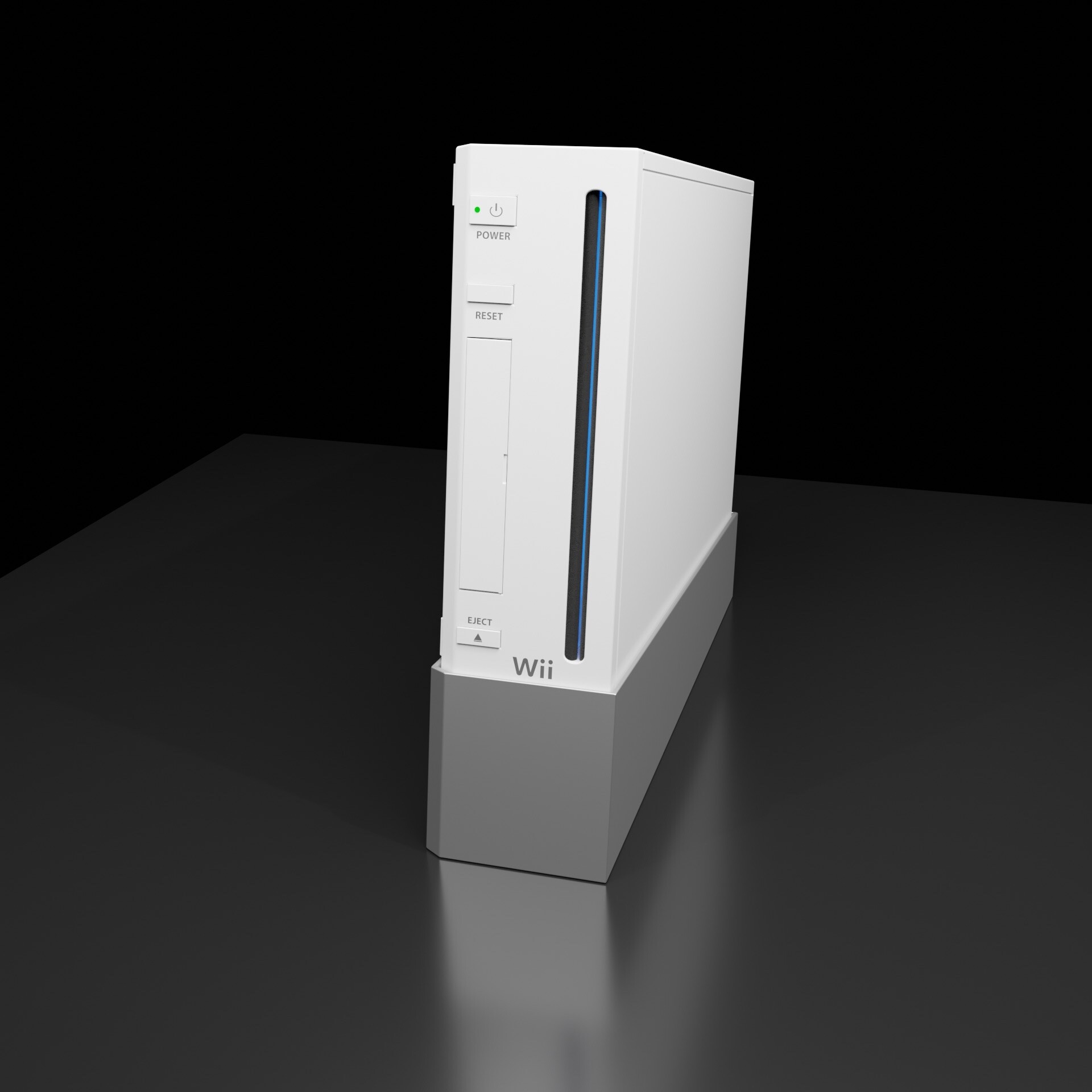 ArtStation - Low detail Nintendo Wii