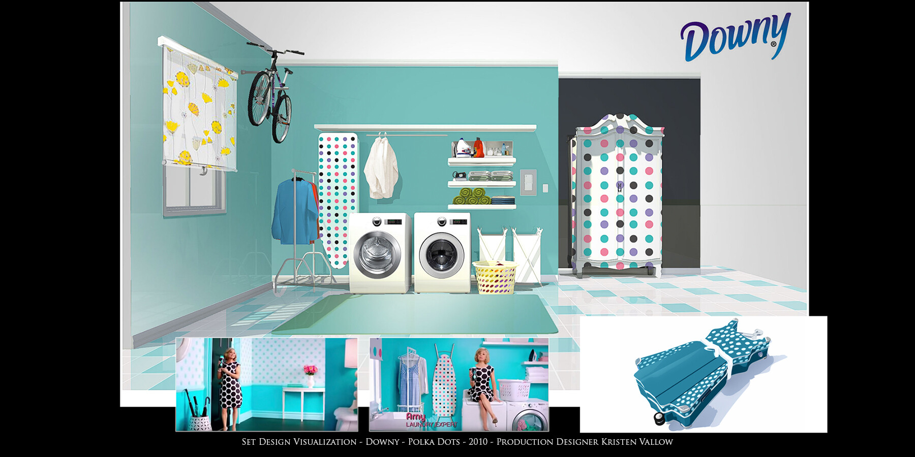 ArtStation - Commercial Set Design / Visualization - Downy ...