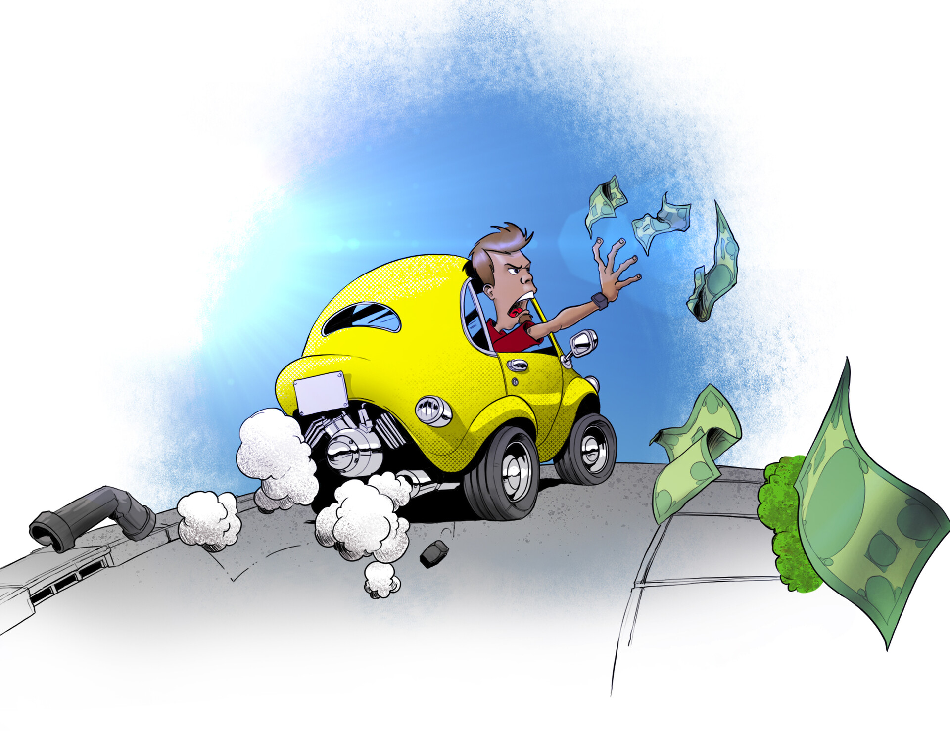 ArtStation - Lemon driver