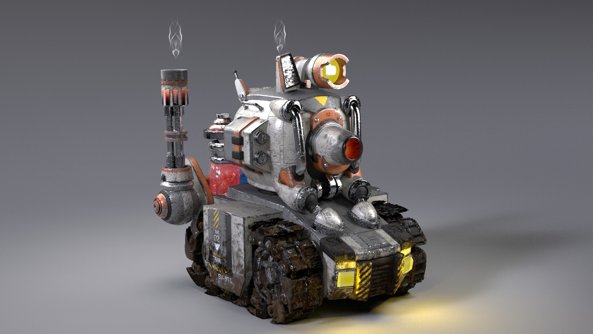 ArtStation - Metal Slug Tank