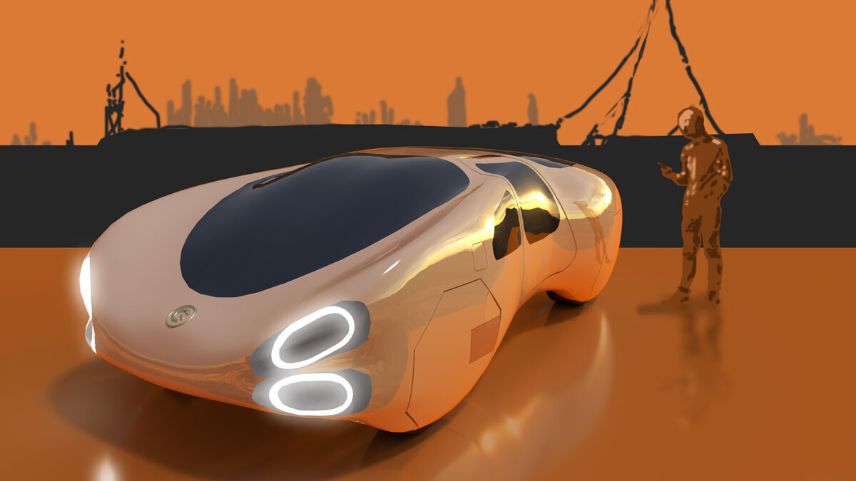 ArtStation - Futuristic Automotive Design