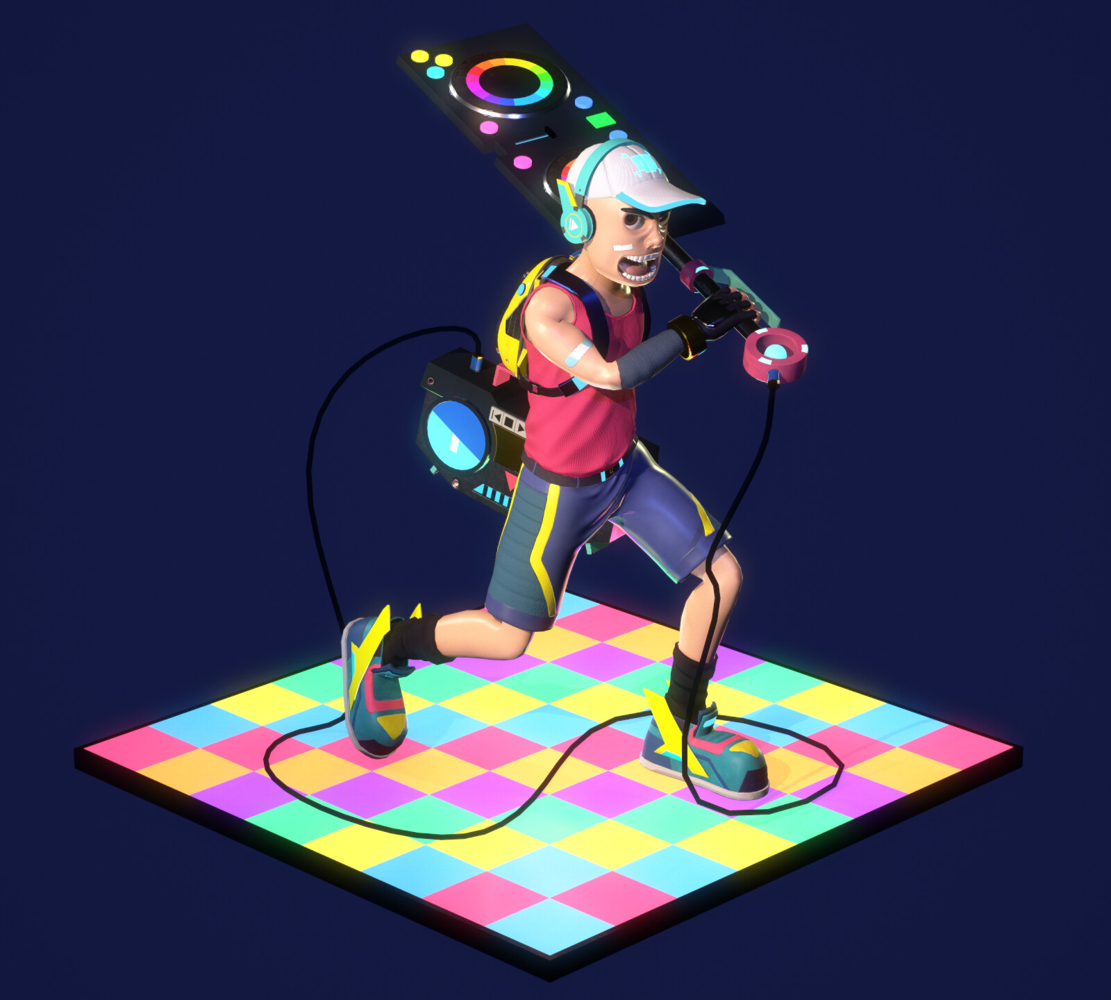 ArtStation - DJ Warrior