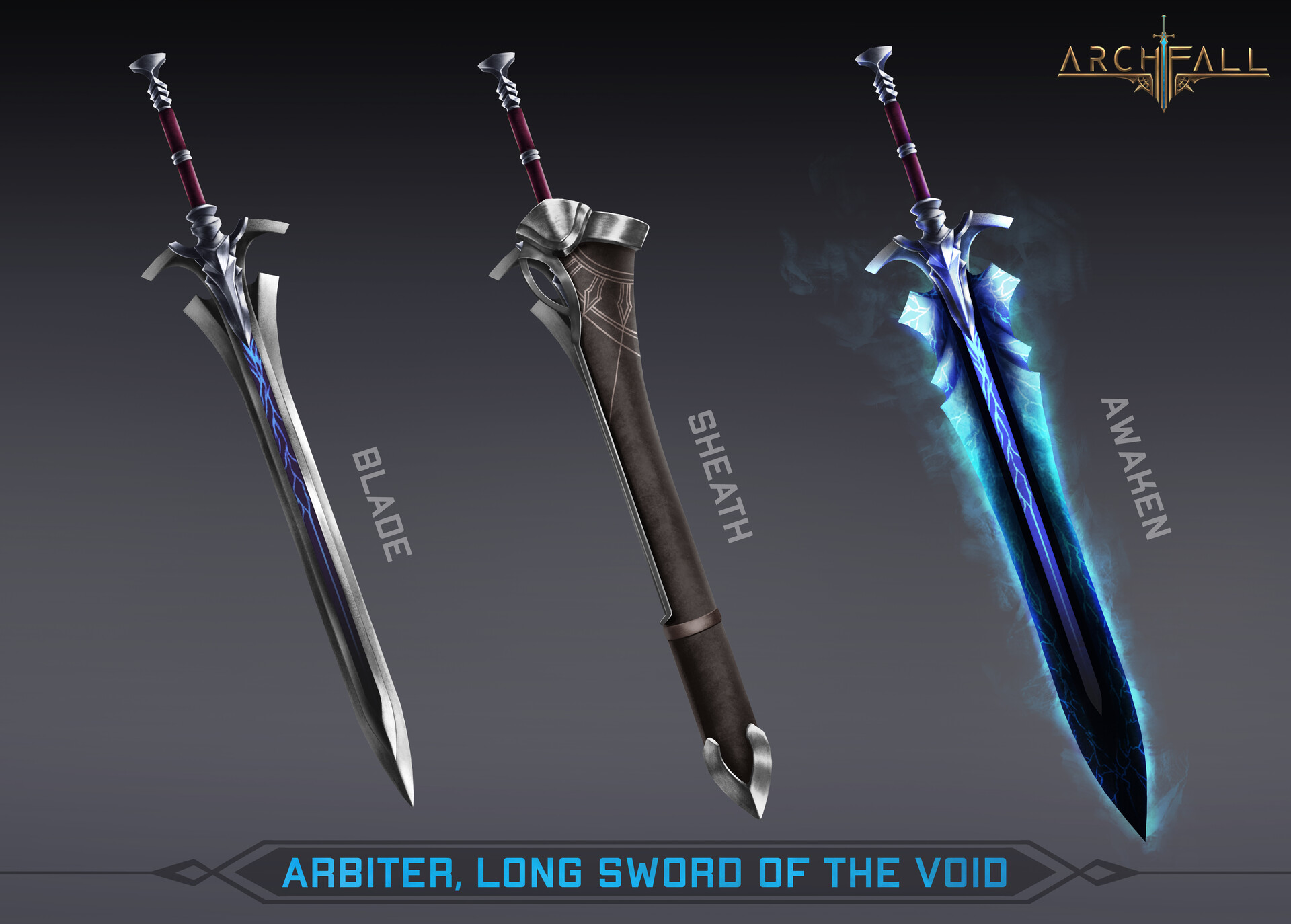 ArtStation - Archfall weapons design