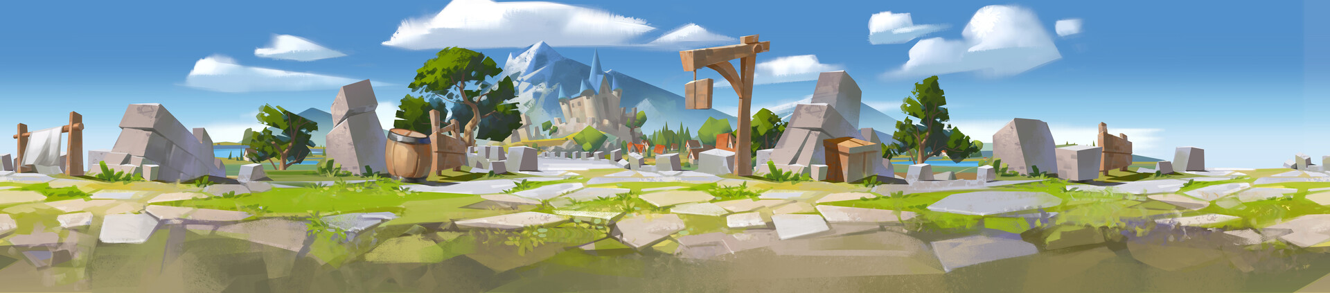 ArtStation - line bg