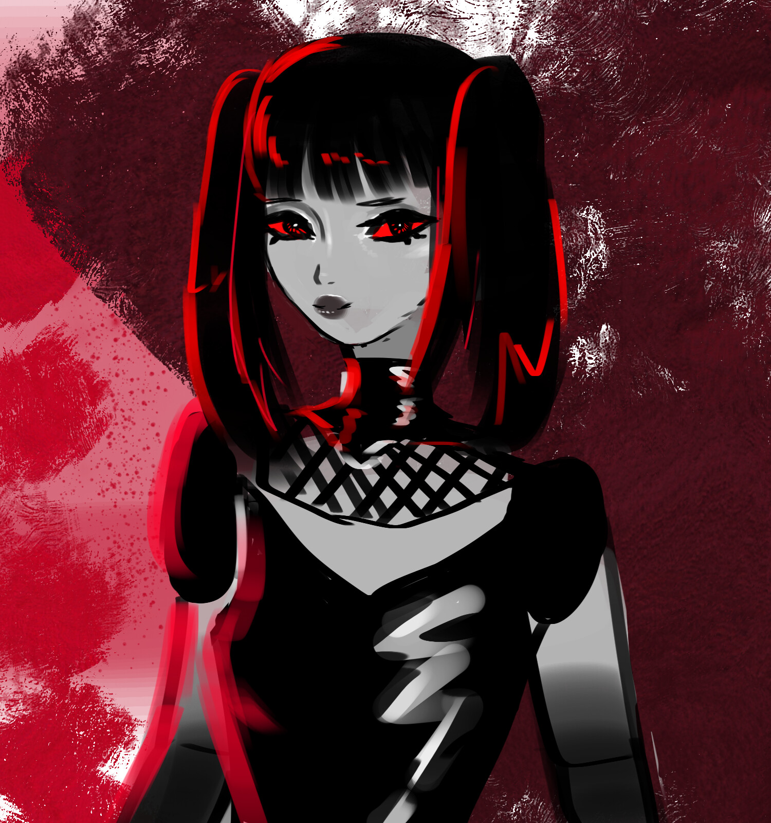 ArtStation - goth girl