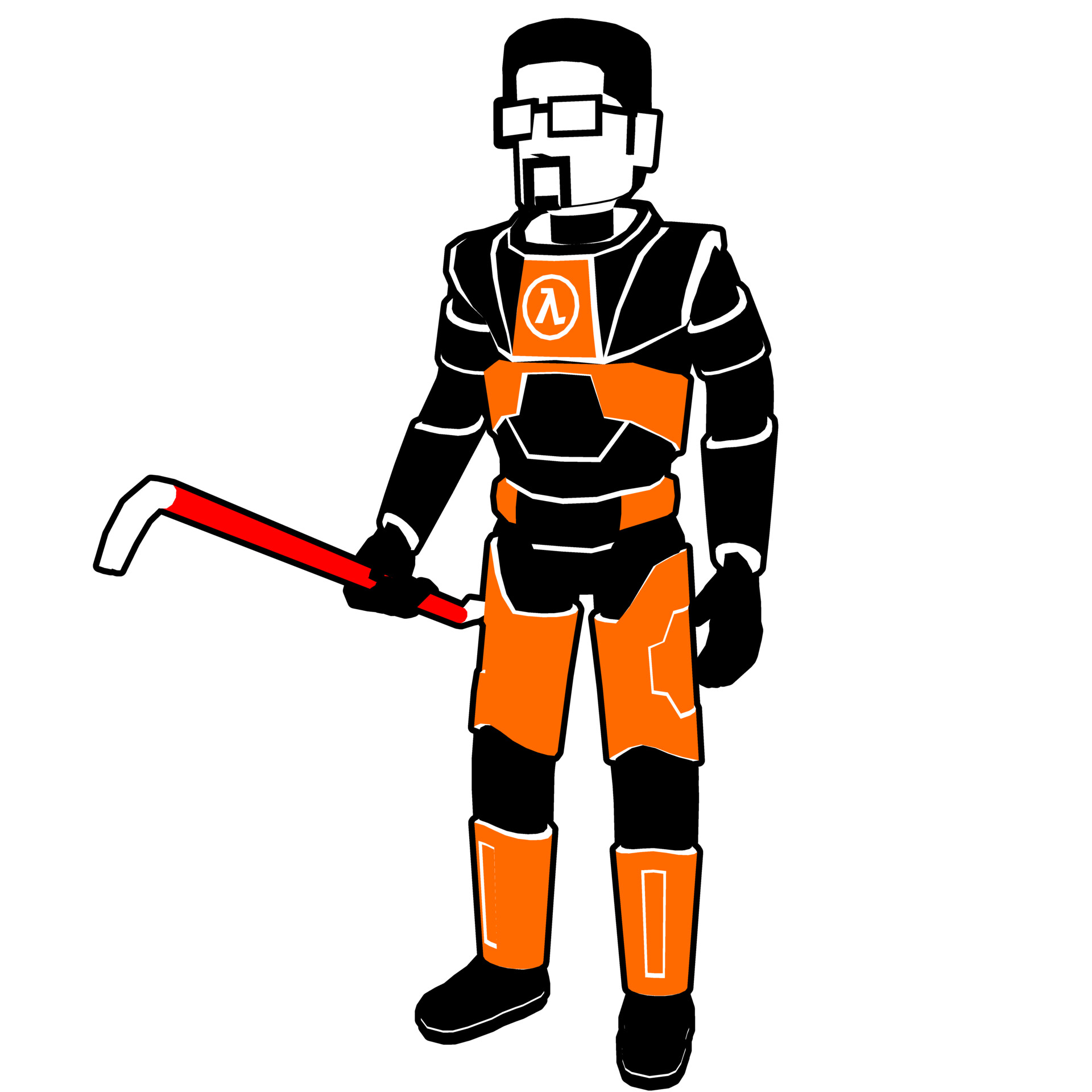 ArtStation - Gordon Freeman Model