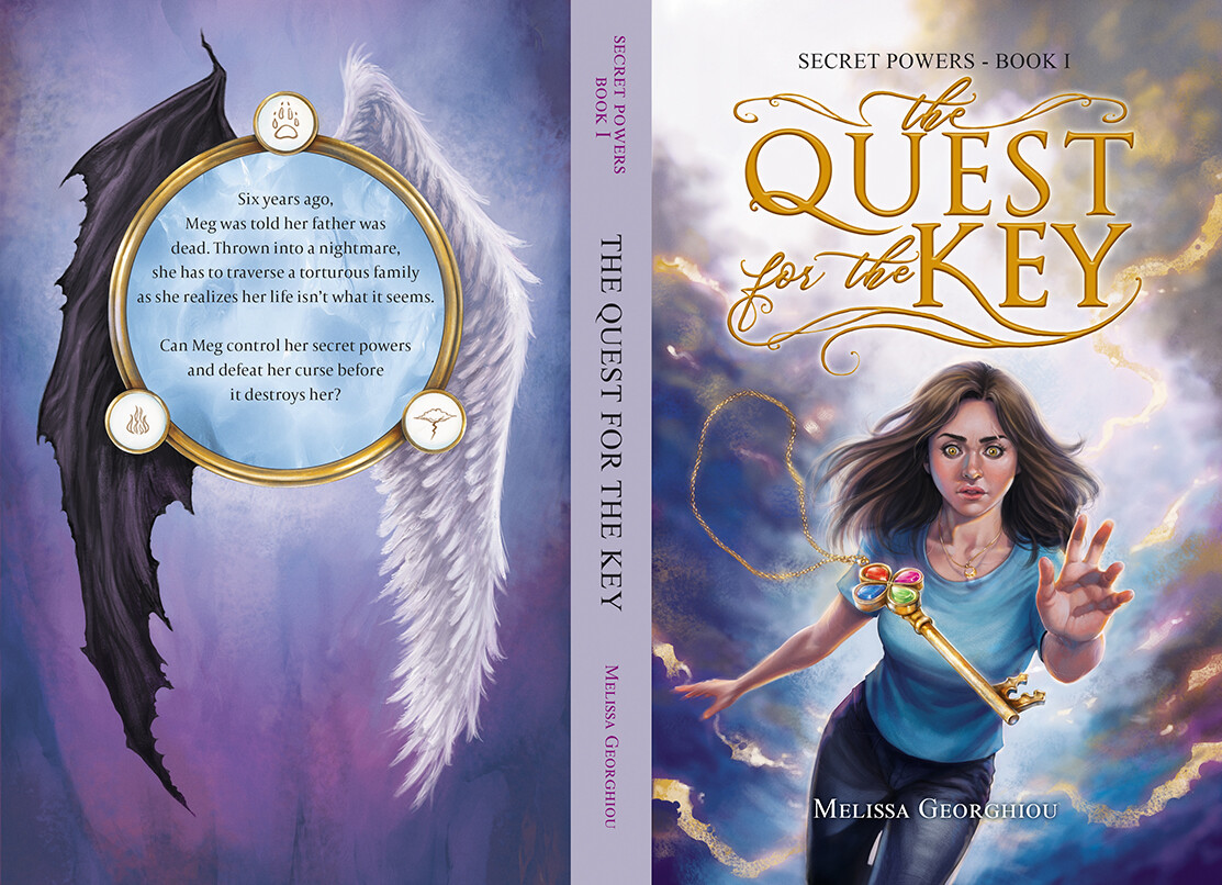 ArtStation - The Quest for the Key - Book Cover