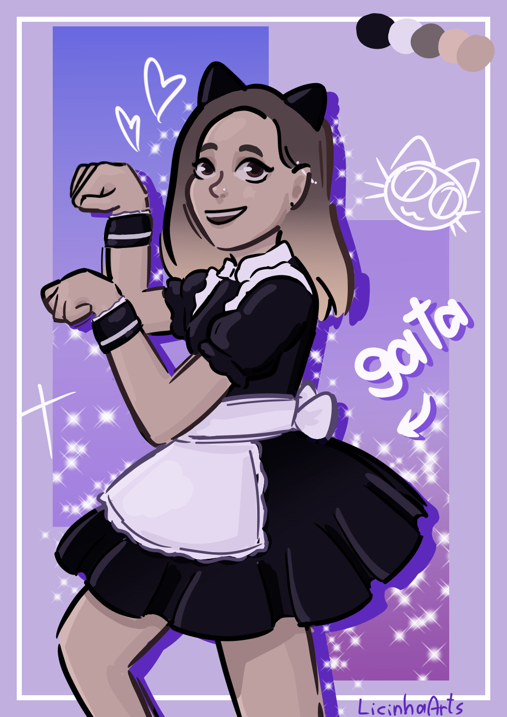 ArtStation - Maid Neko