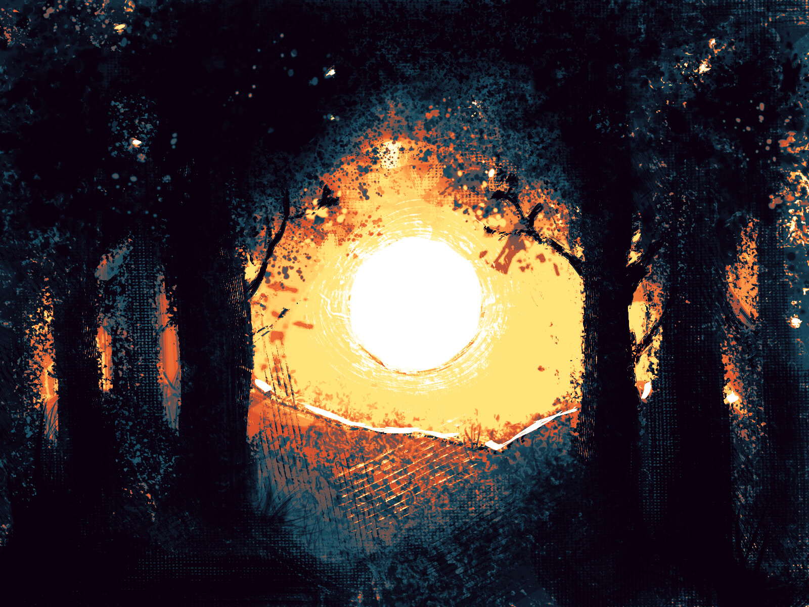 ArtStation - Abstact Landscapes