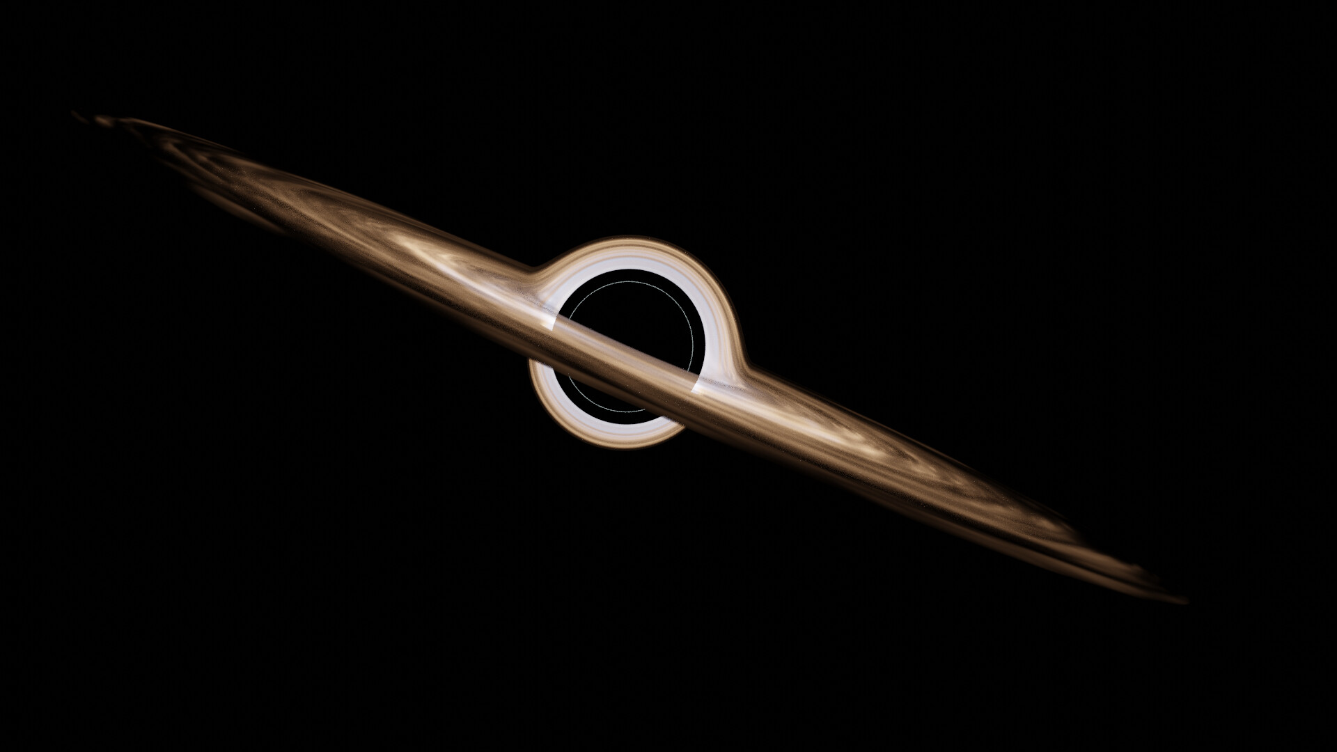 ArtStation - Black Hole Render