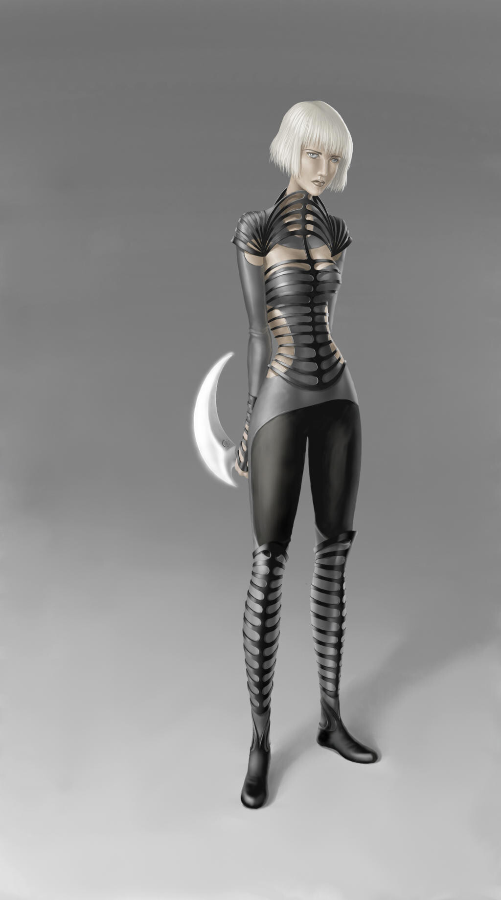 Artstation Character Design For Videogames Grey Killer