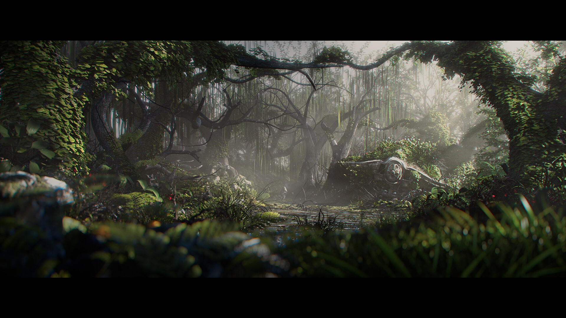 ArtStation - forest CGtalk lighting Challenge
