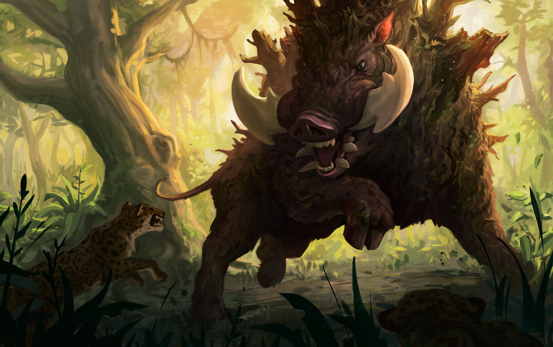 ArtStation - Krosan Tusker