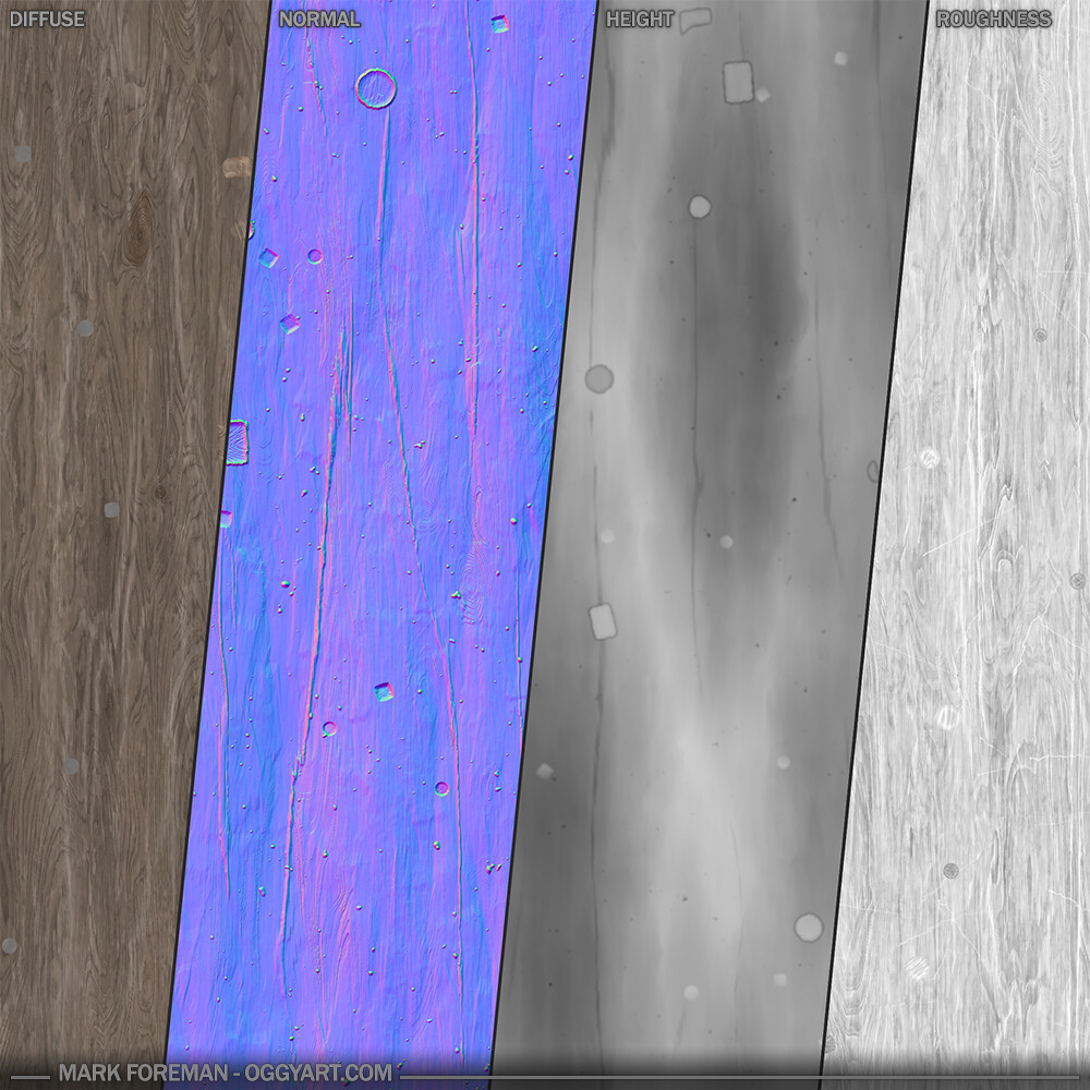 Mark Foreman - Medieval Timber Beam - Substance Source Signature Collection