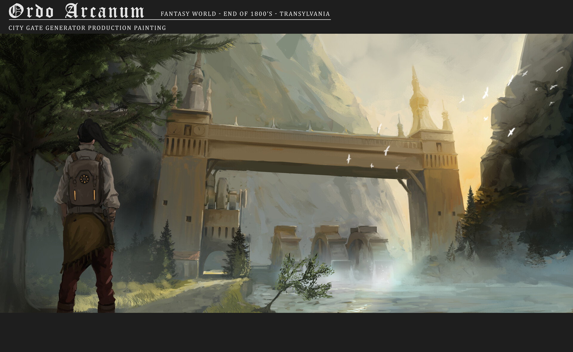 ArtStation - Ordo Arcanum Production Painting