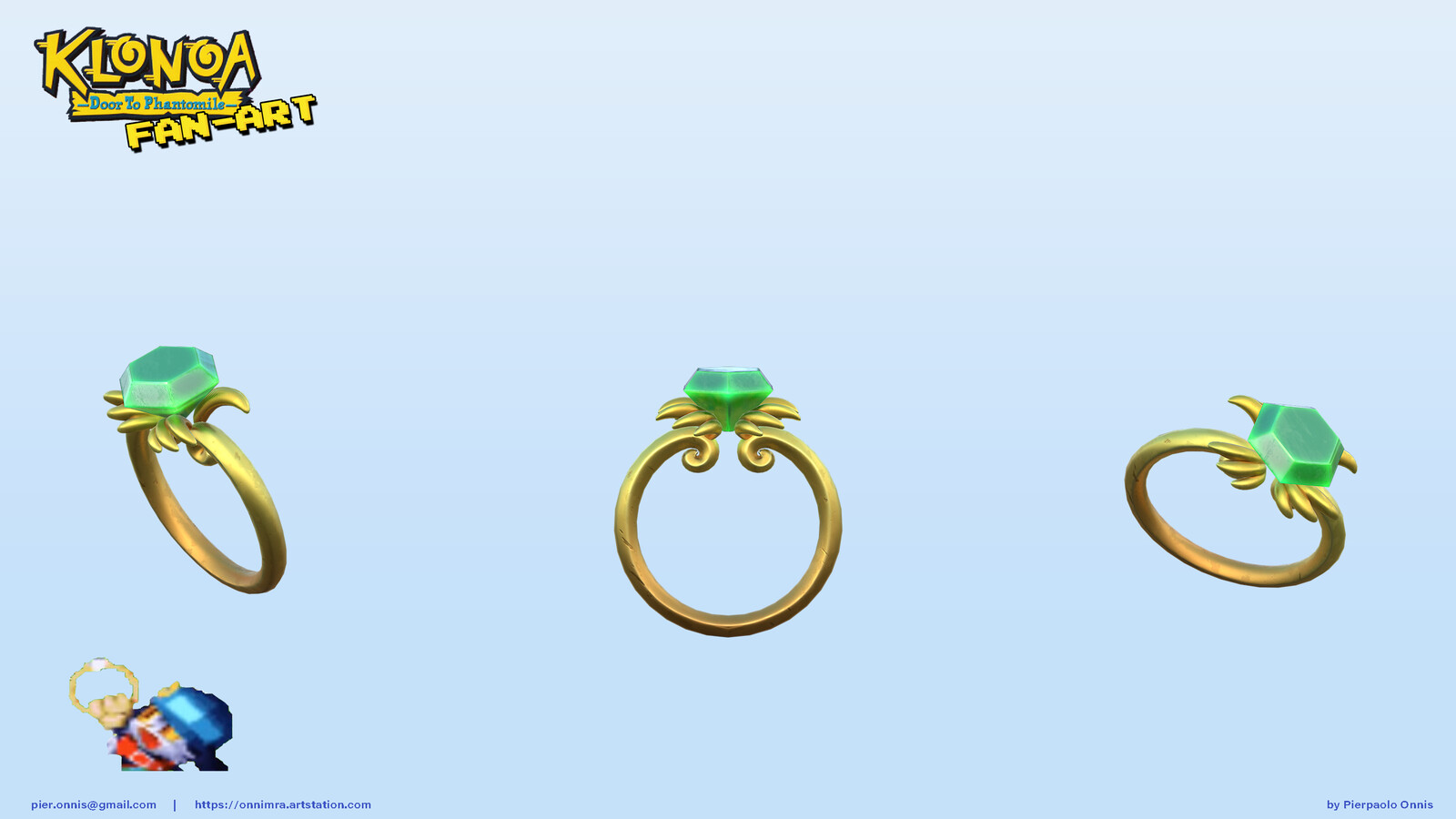 Pierpaolo Onnis - Klonoa Fan-Art