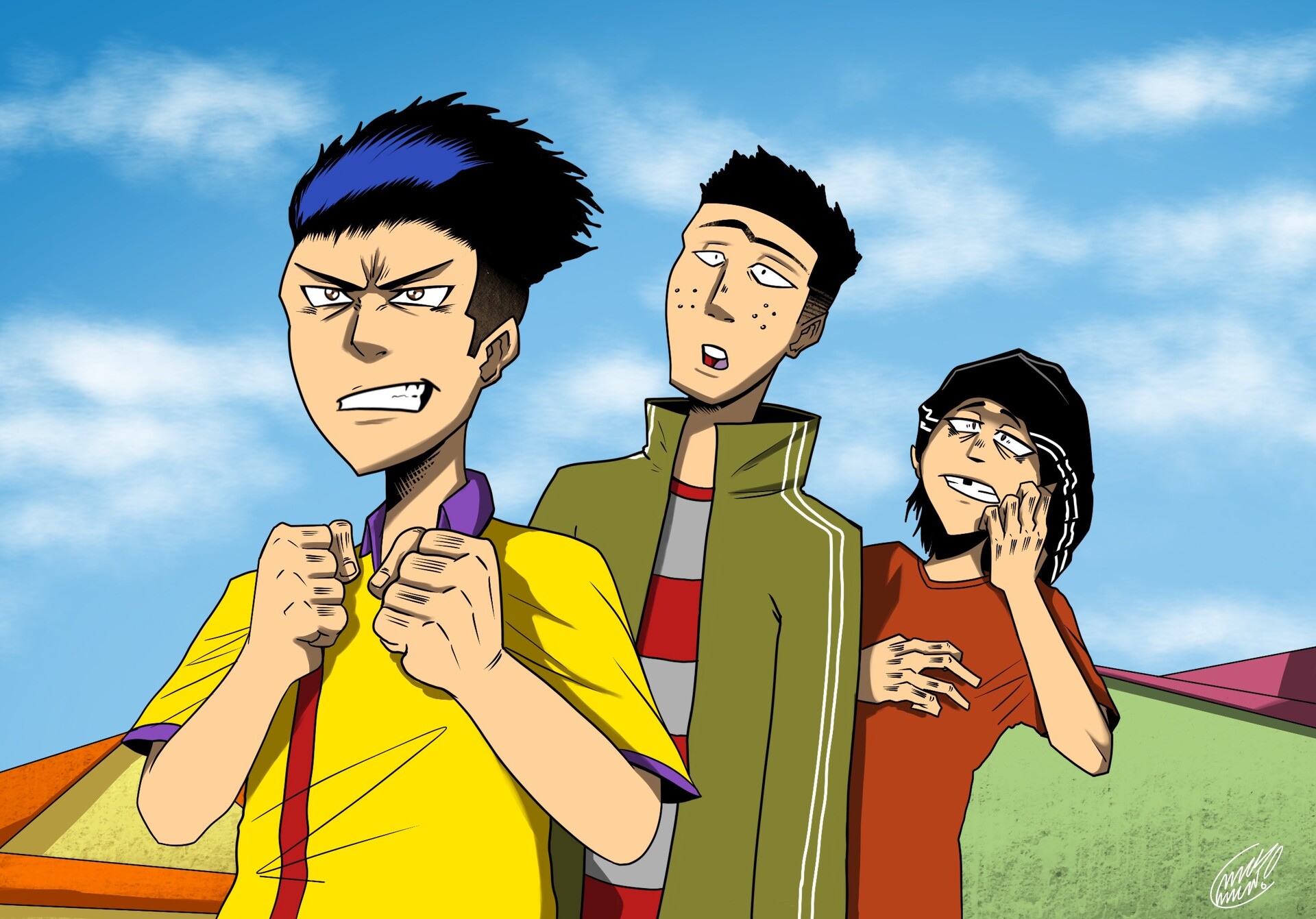 ArtStation - Ed x Edd x Eddy scene 1