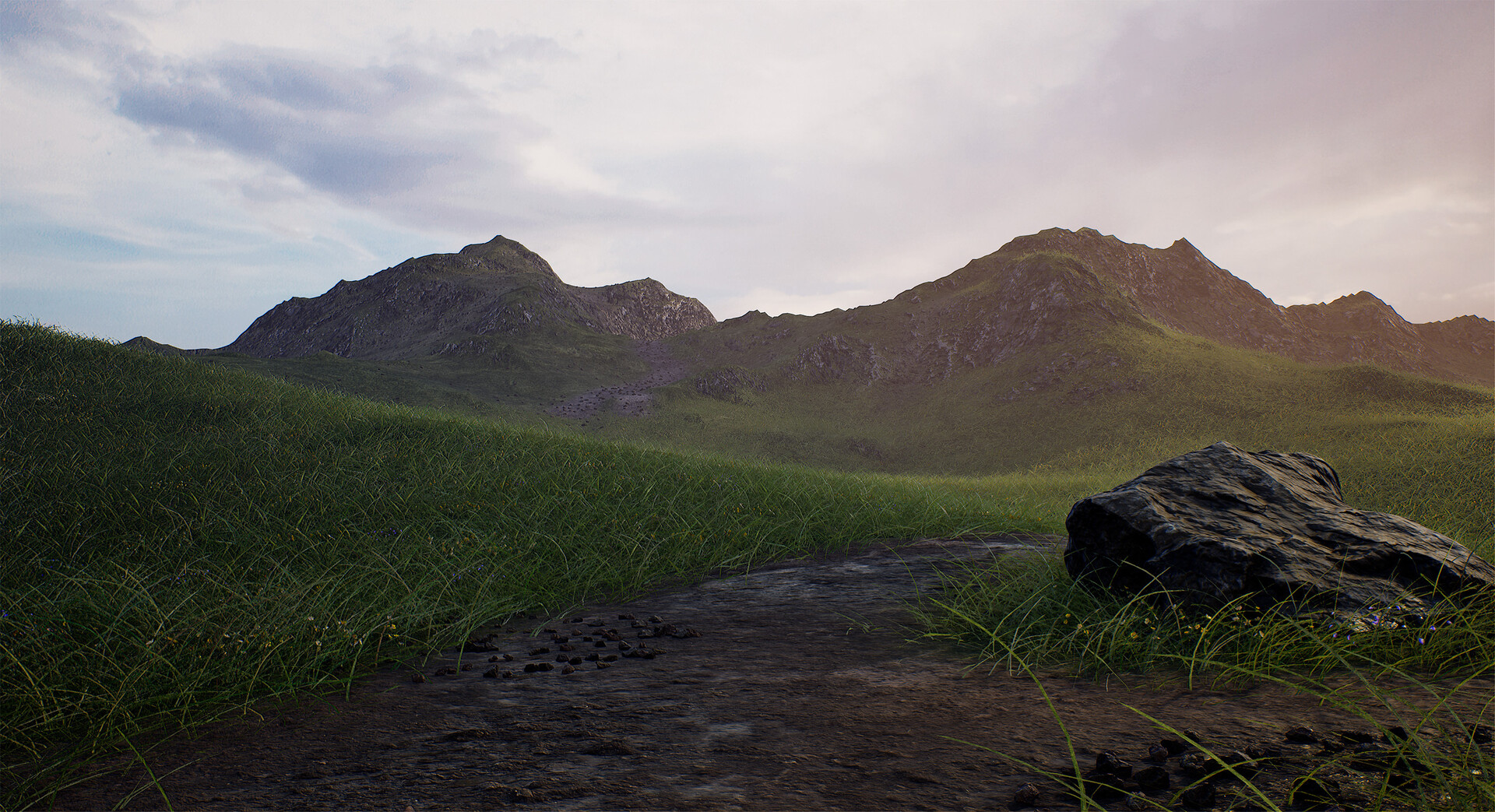 ArtStation - Heightmap & Landscape Texture/Shader Improvements