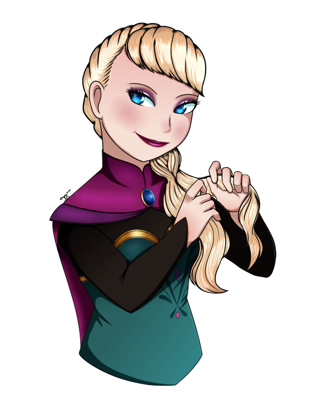 ArtStation - Elsa [R]+Process Video