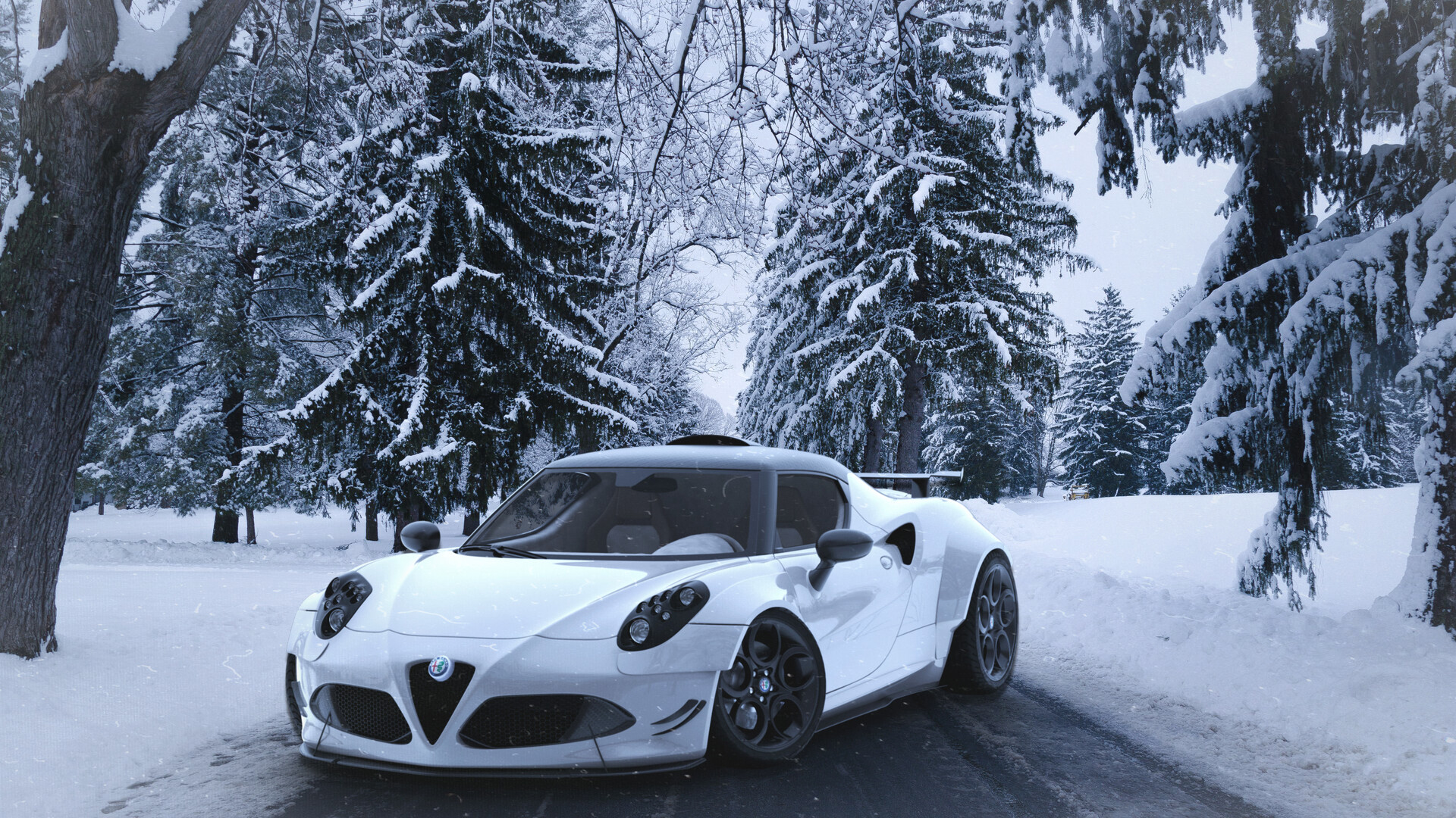 ArtStation - Frozen Beast Alfa Romeo 4C