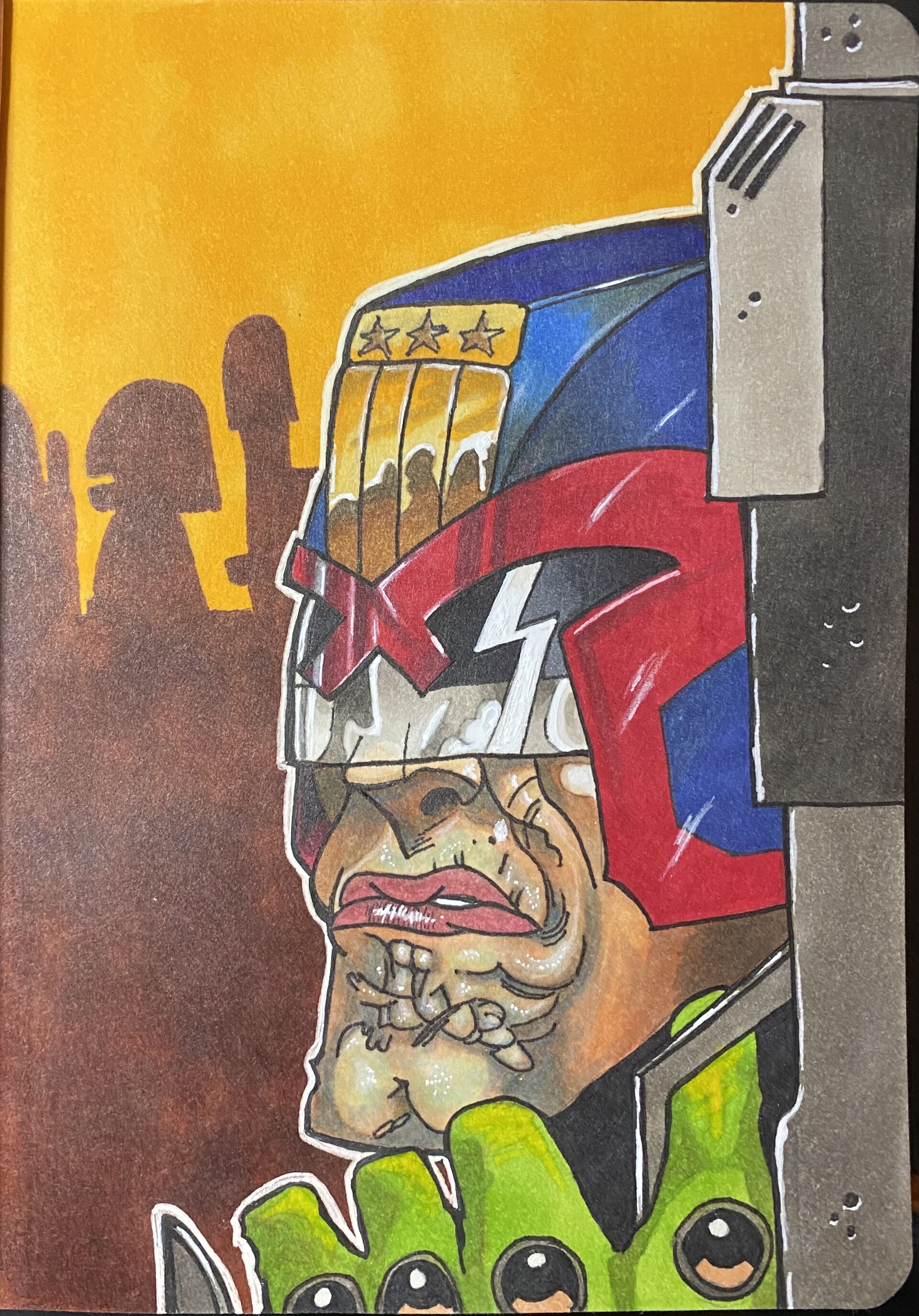 ArtStation - Judge Dredd