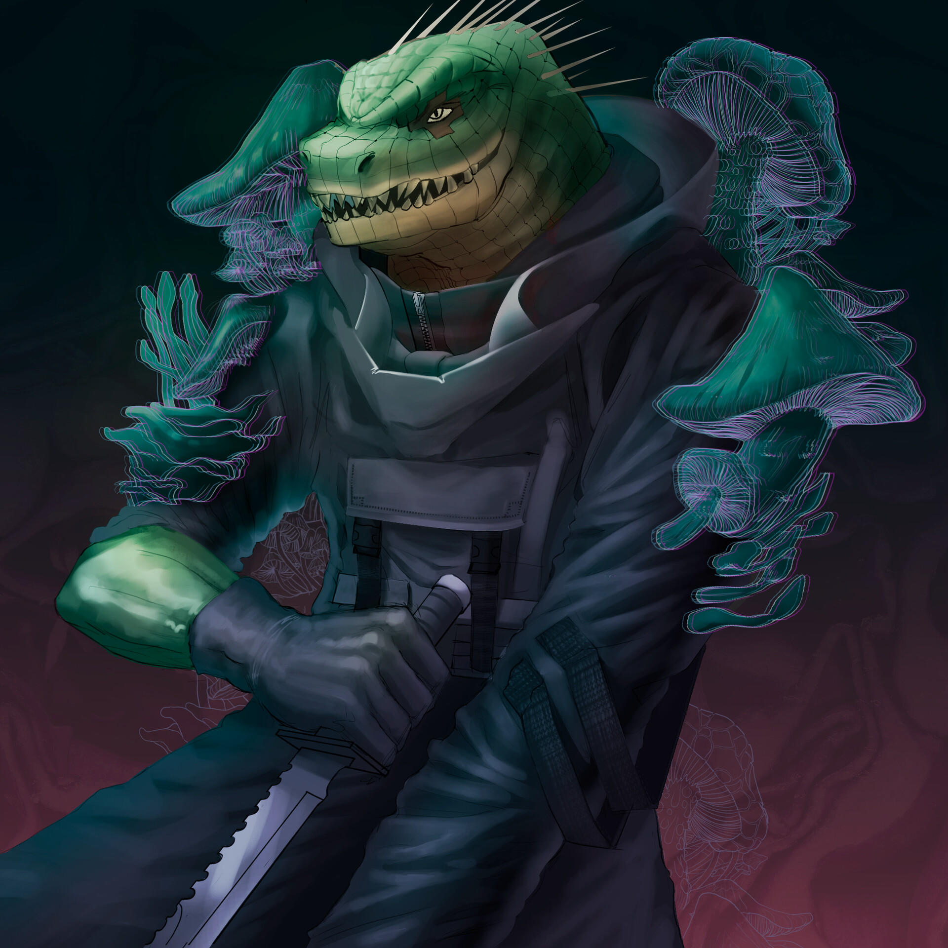 ArtStation - Dorohedoro Kaiman