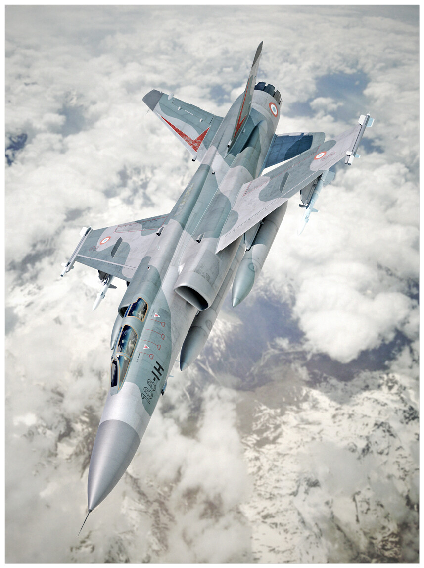 ArtStation - Jet fighter WIP