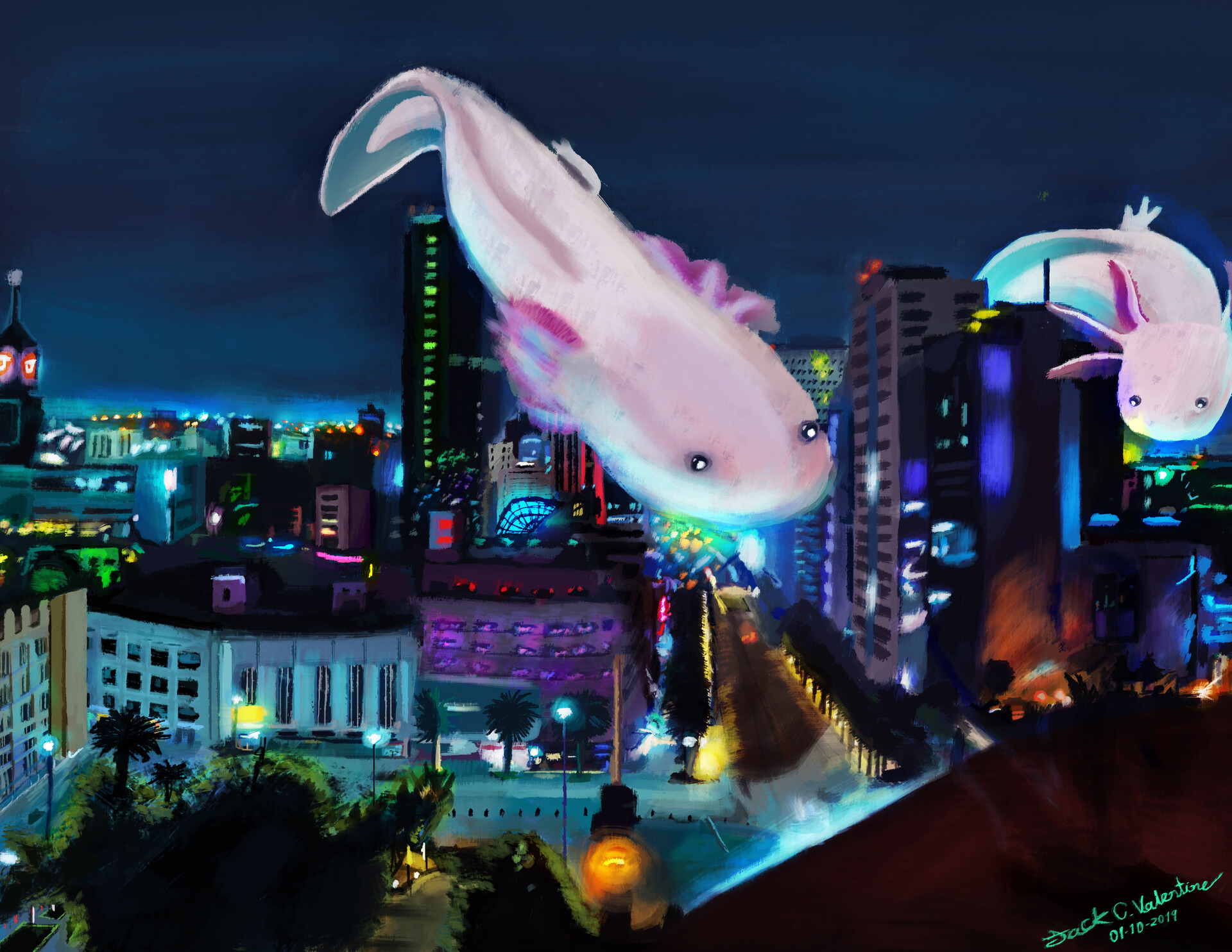 ArtStation - Axo City
