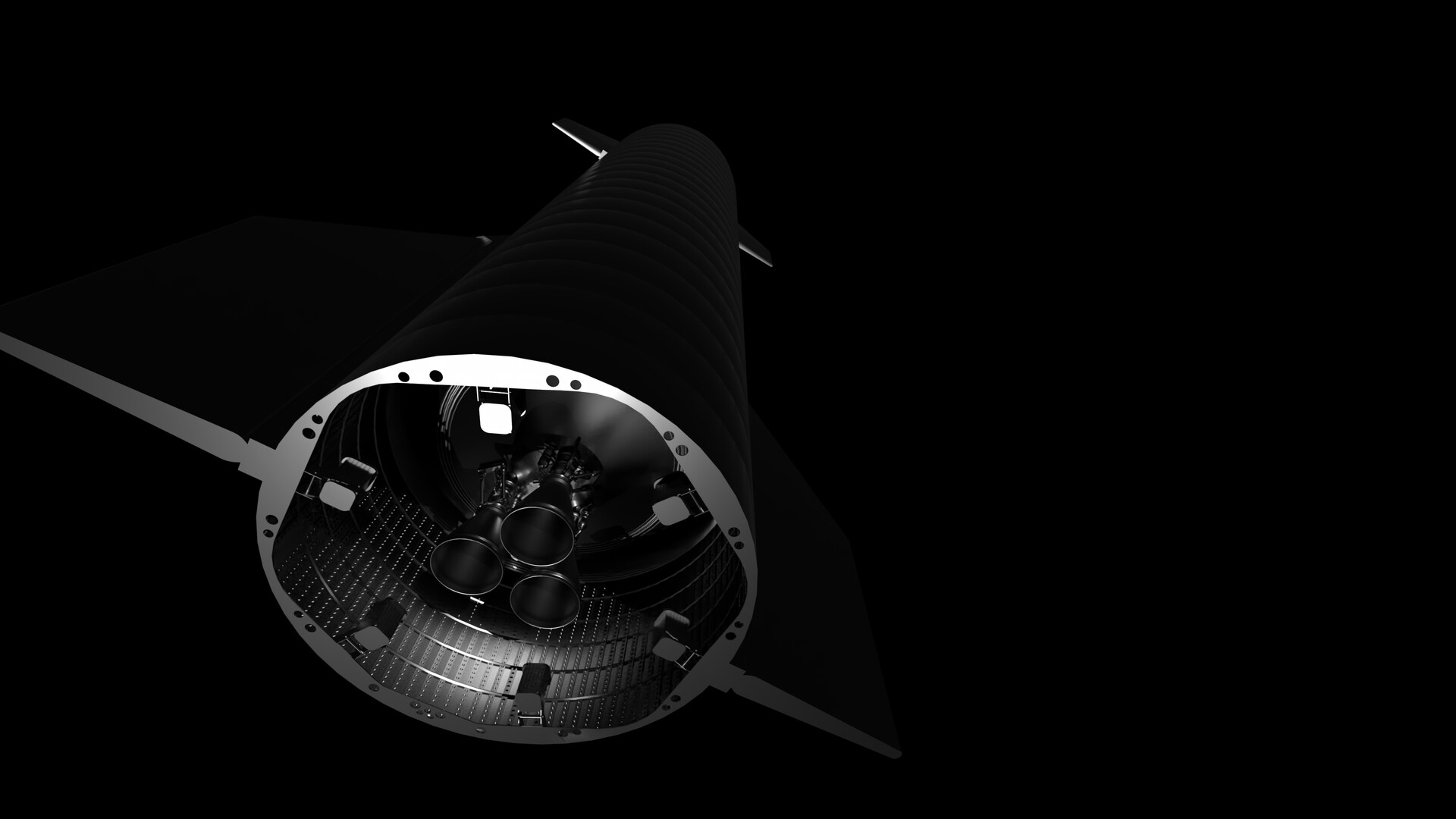 ArtStation - Space X Starship SN9