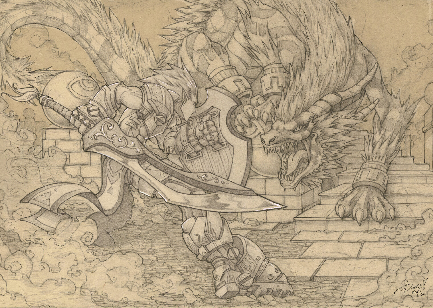ArtStation - Dragon Slayer