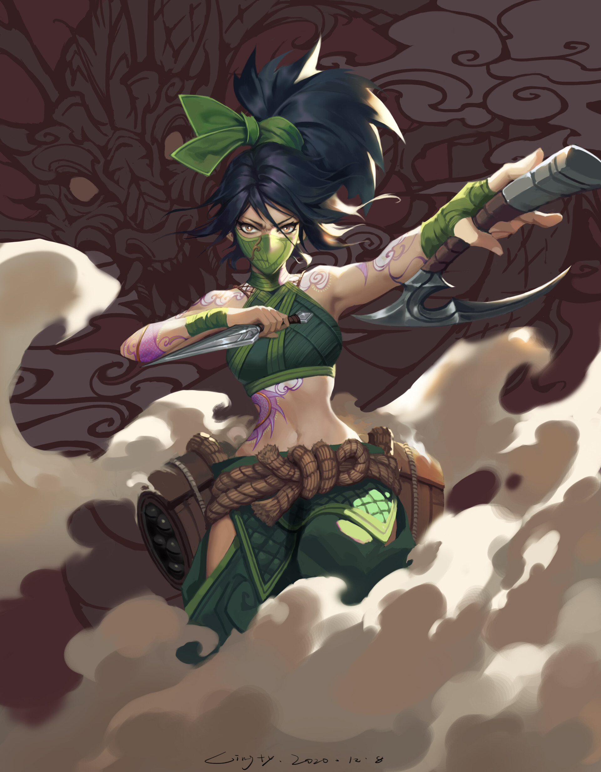ArtStation - akali