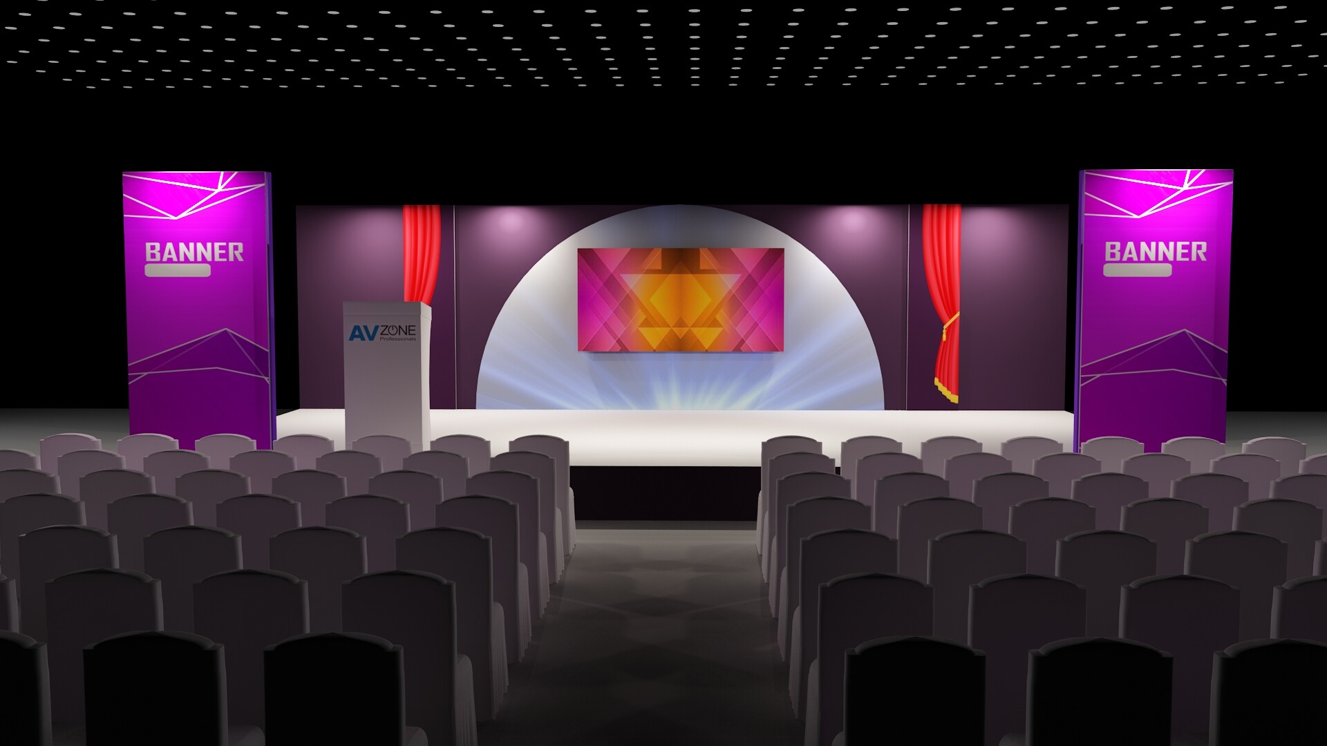 Simple Stage Designs For Corporate Event