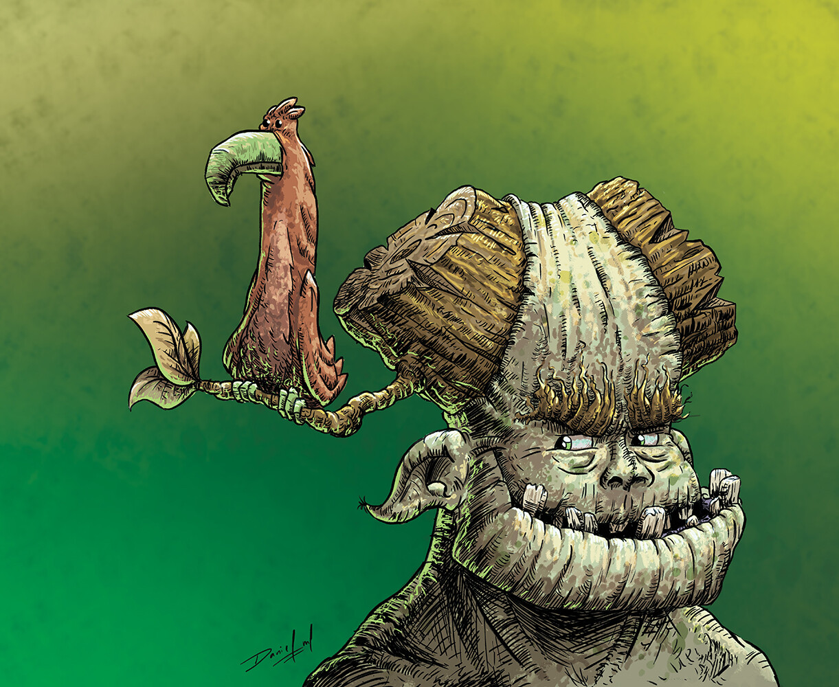 ArtStation - Tree Troll