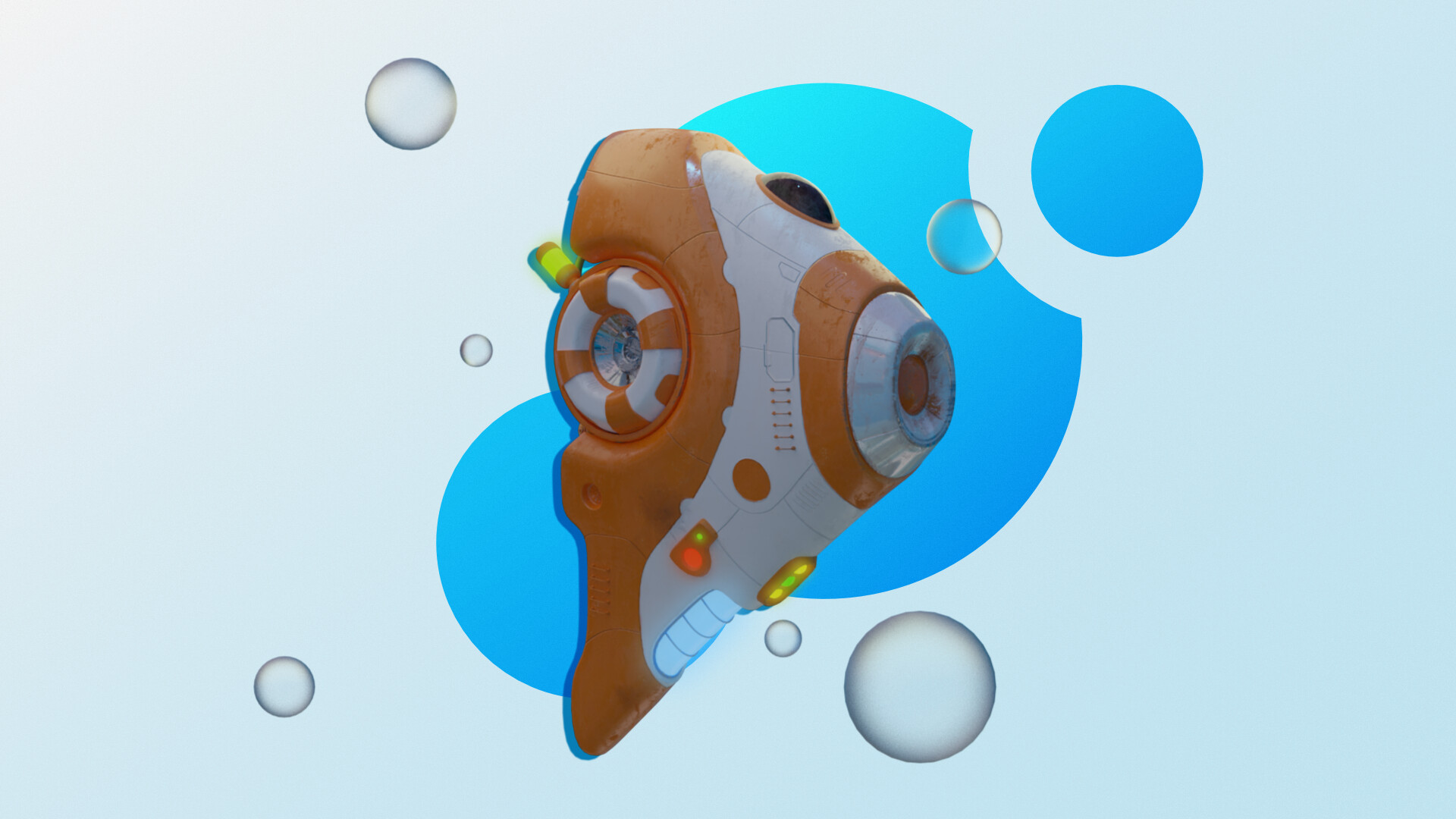 ArtStation - underwater ship