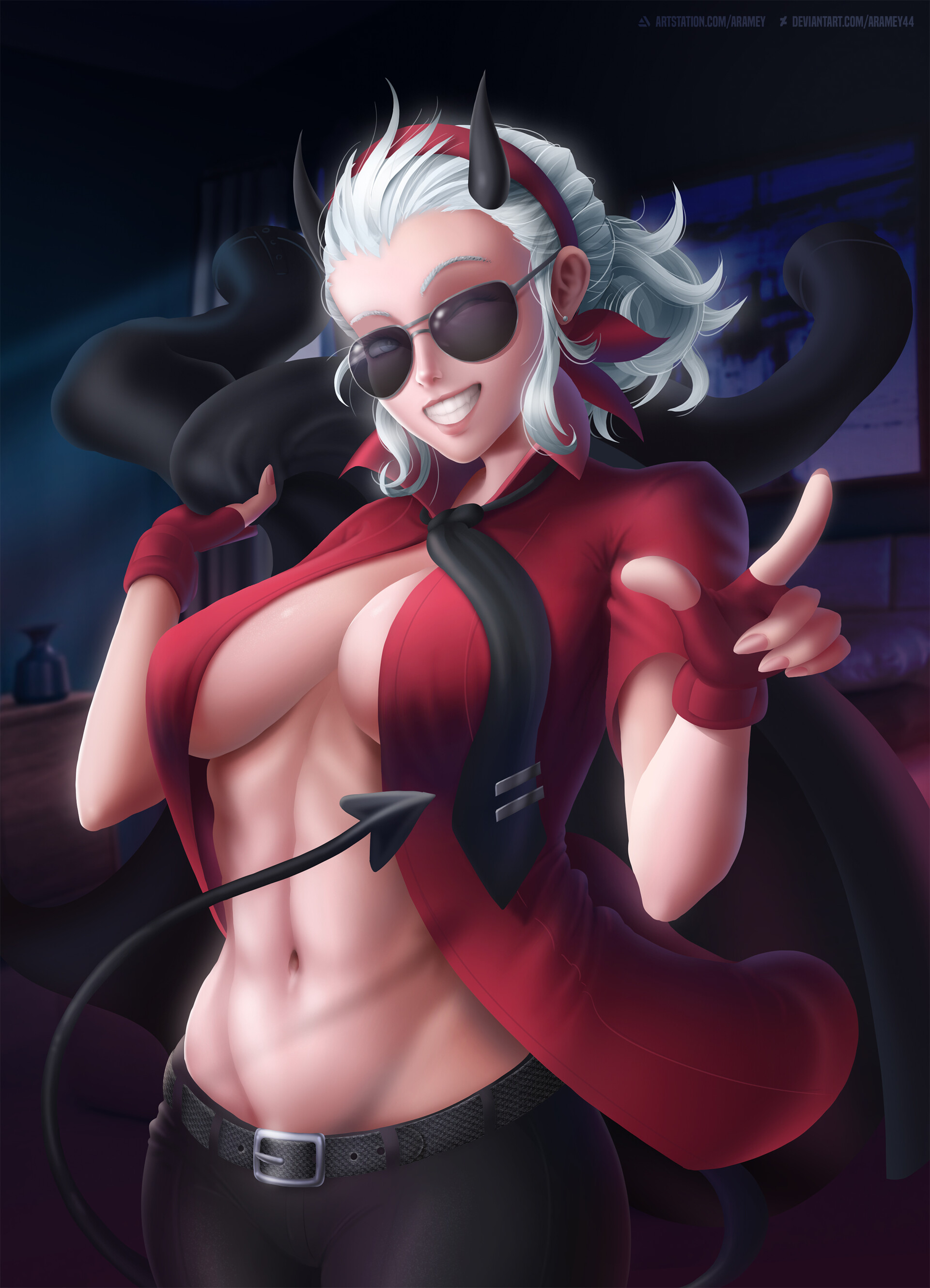 ArtStation - Helltaker - Justice