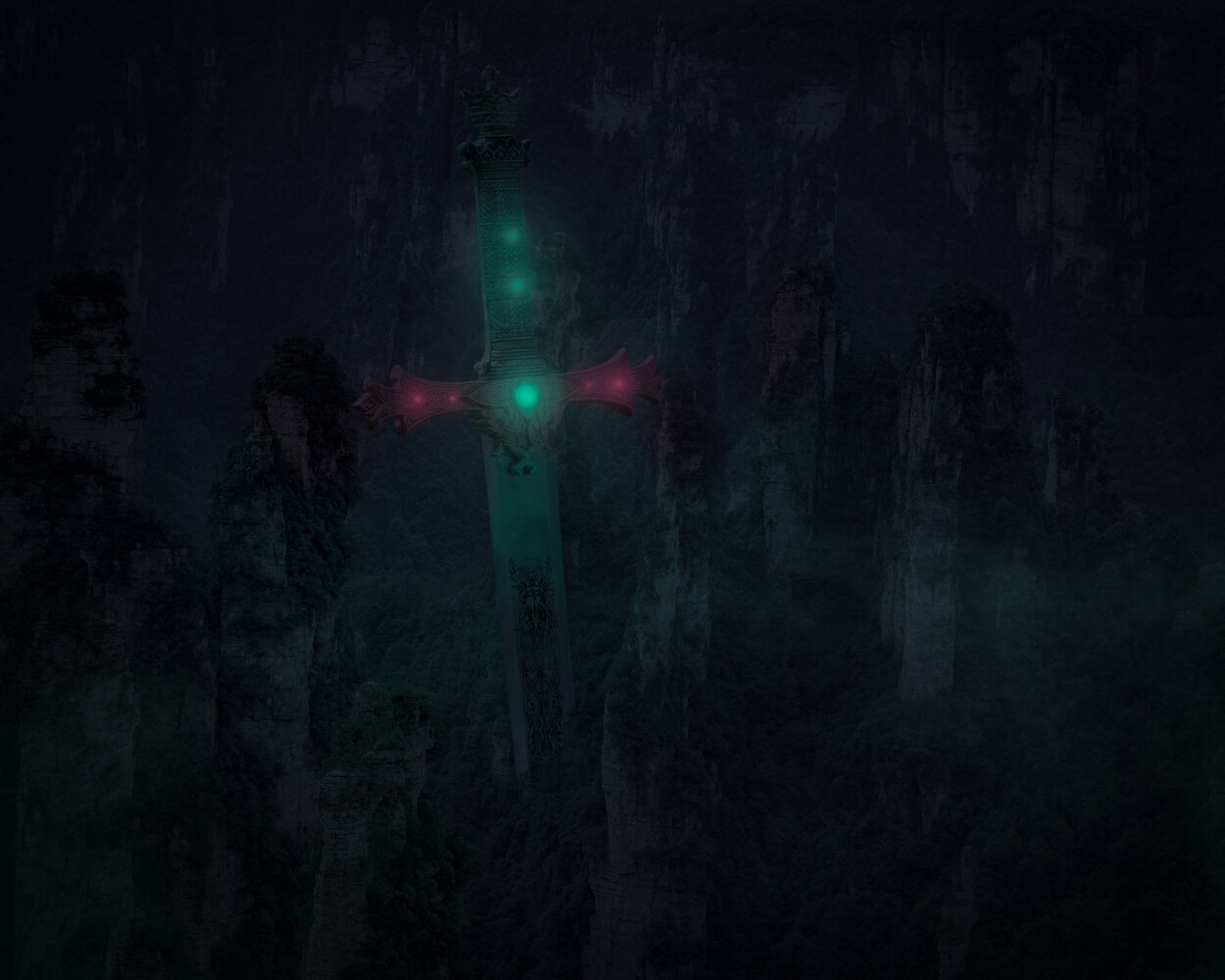 ArtStation - Sword in mountain