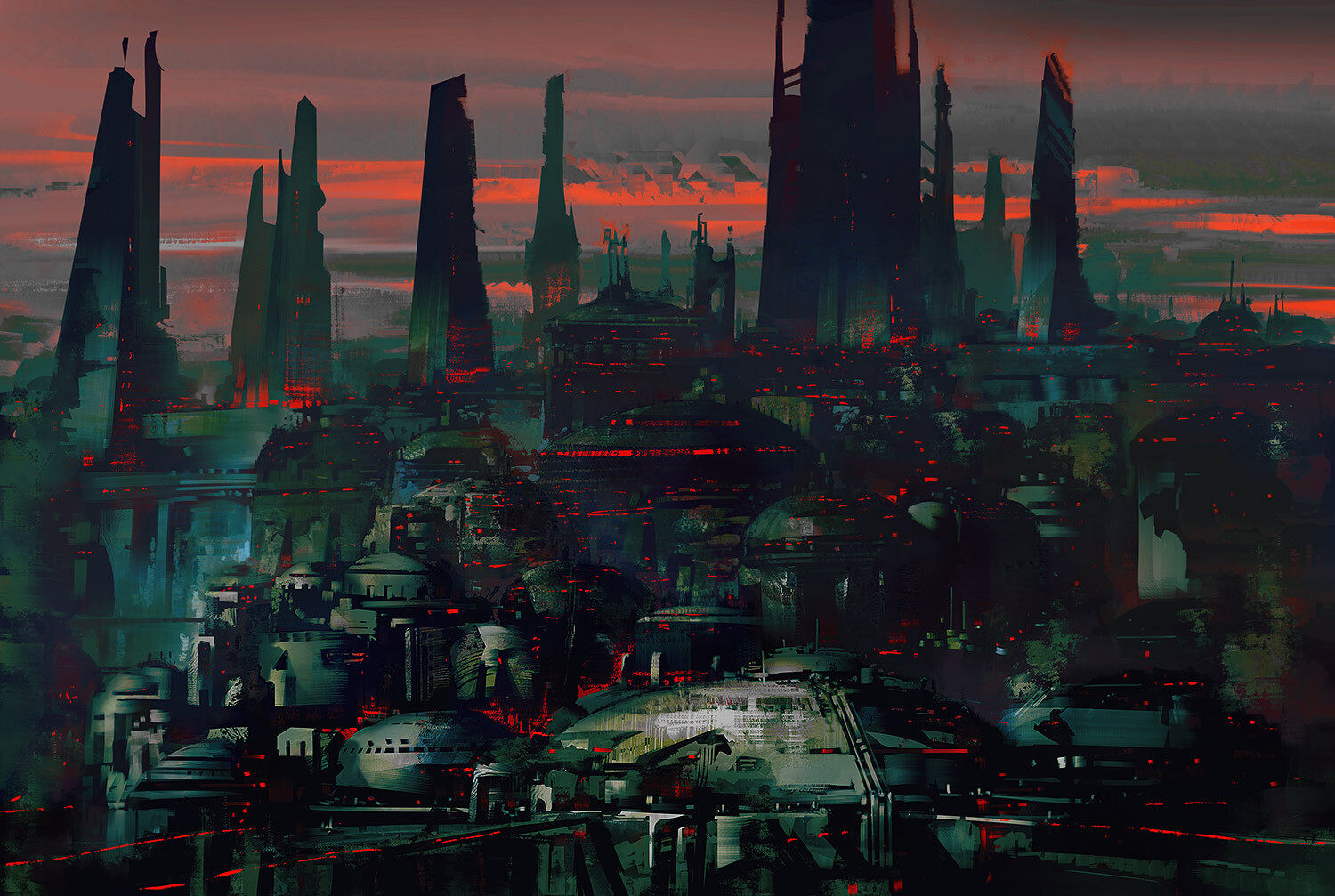 ArtStation - Dark City