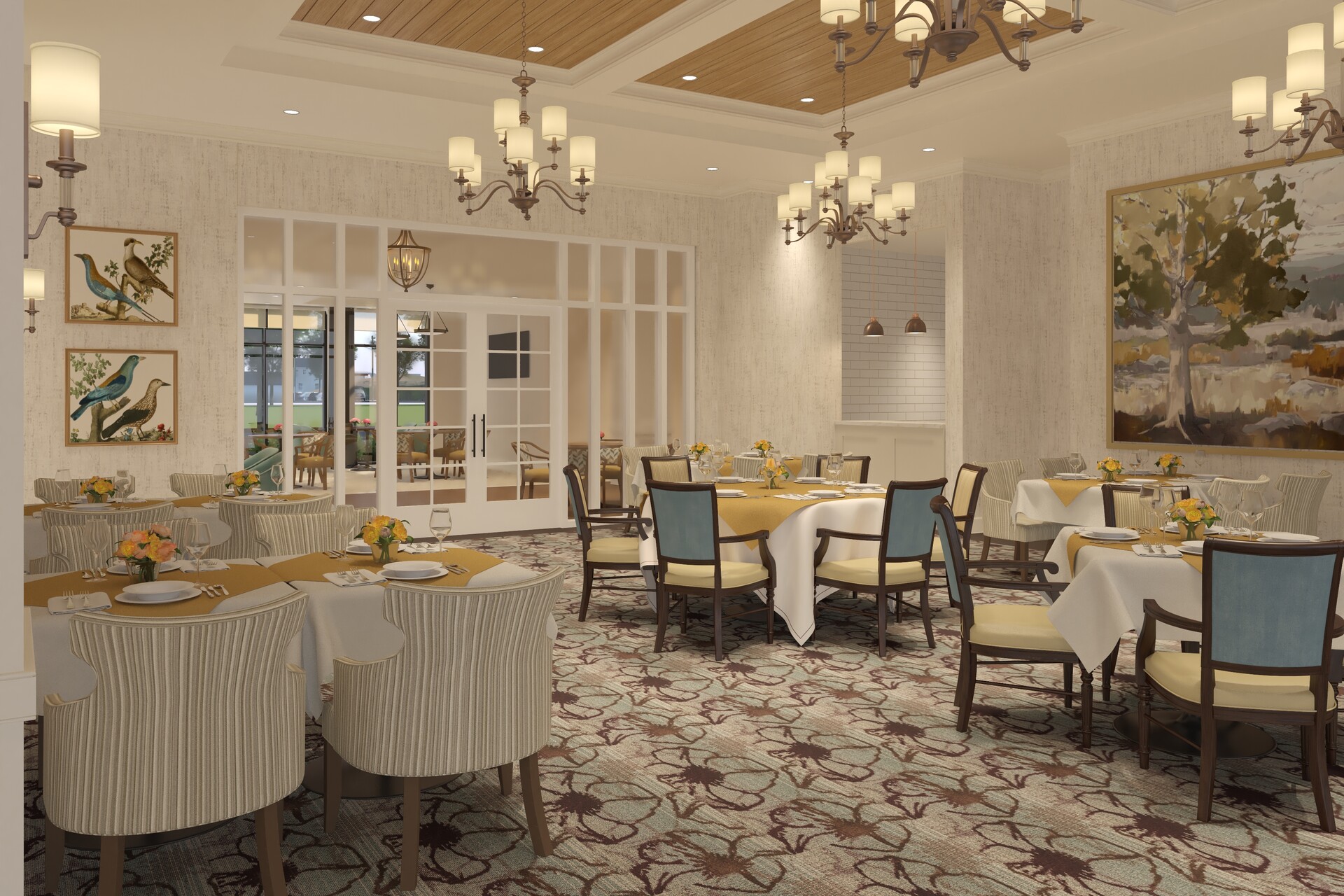 Tyler Perkins - Amica Pickering 3D Renderings