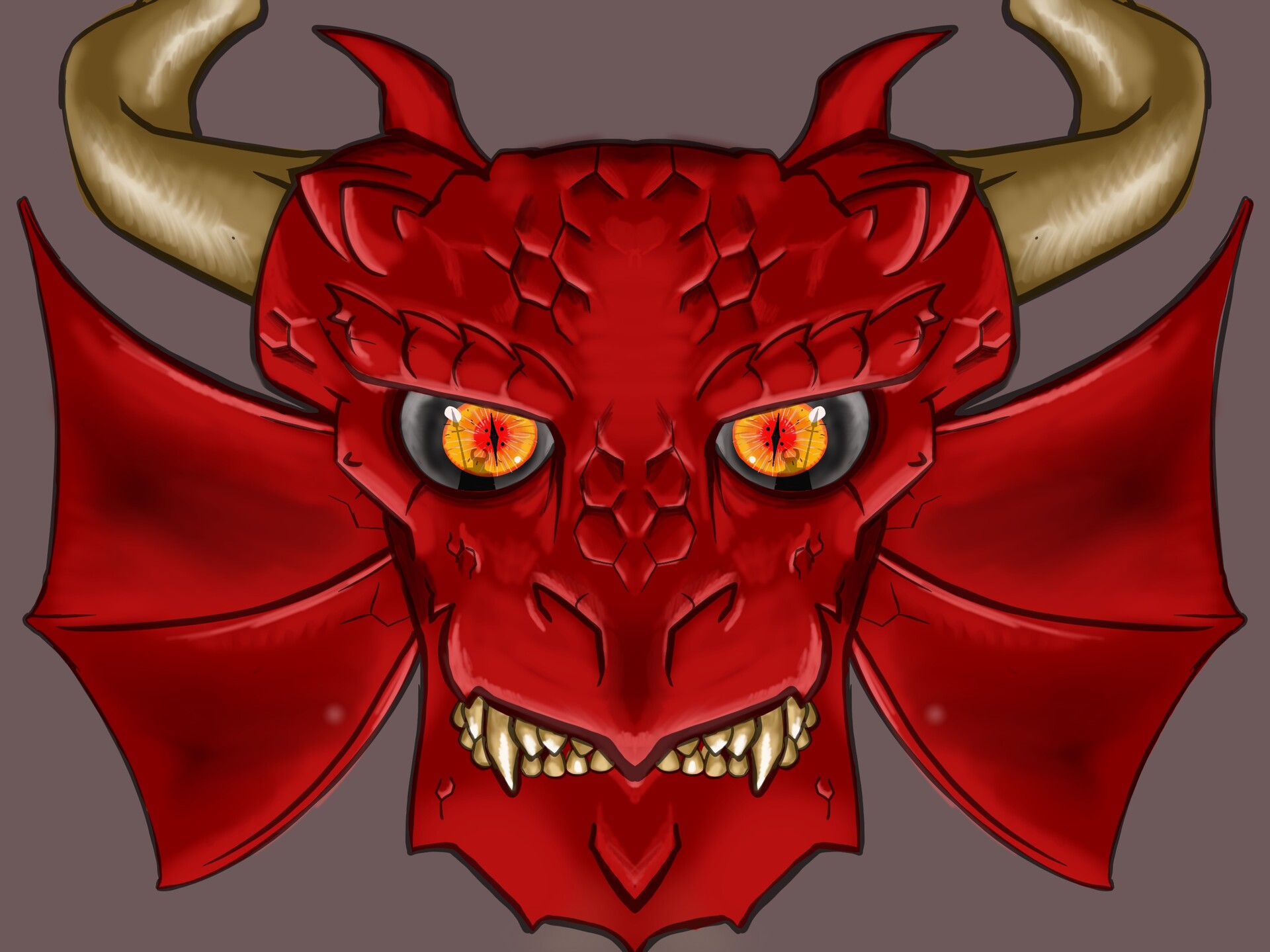 ArtStation - Dragon head