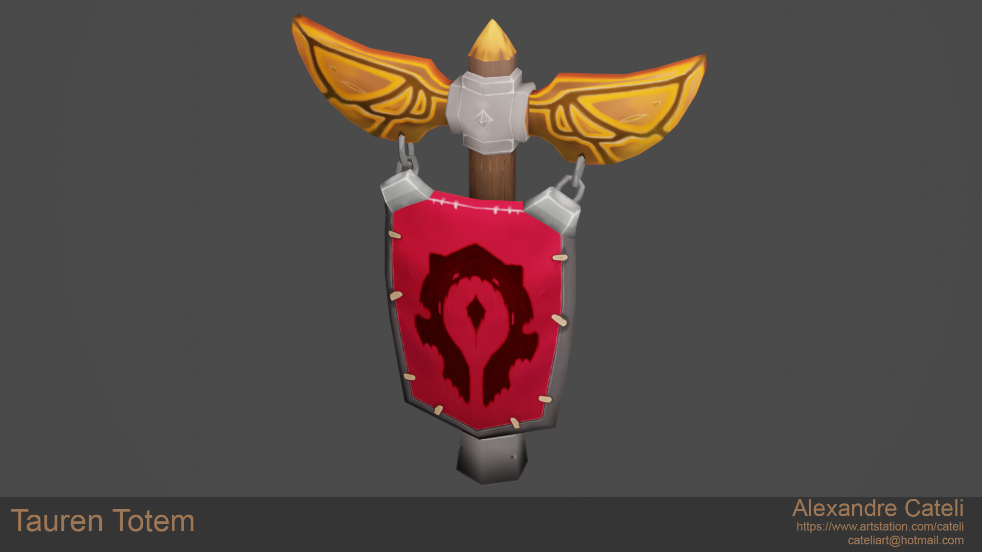 ArtStation - Tauren Totem