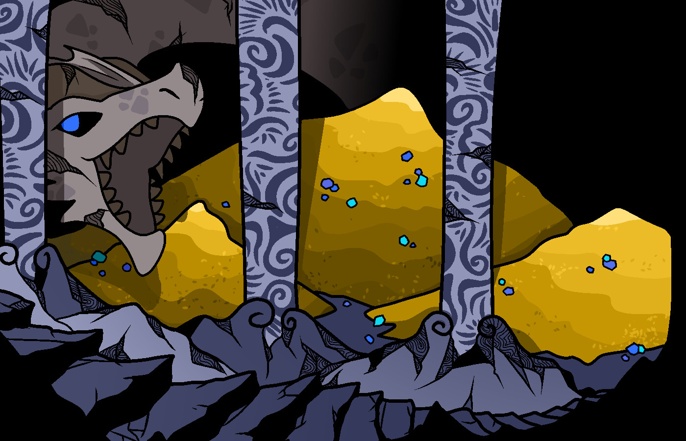 Kaz - The Stone Dragon's Horde