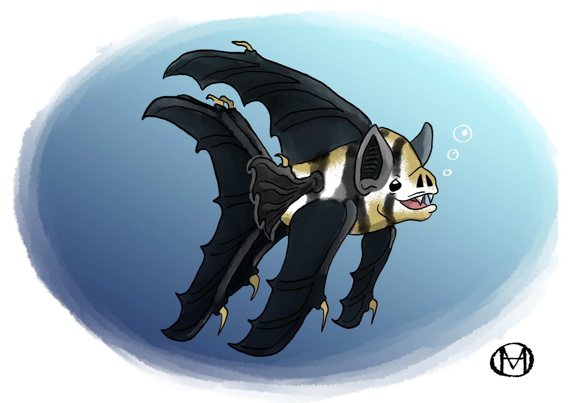 ArtStation - Bat Fish