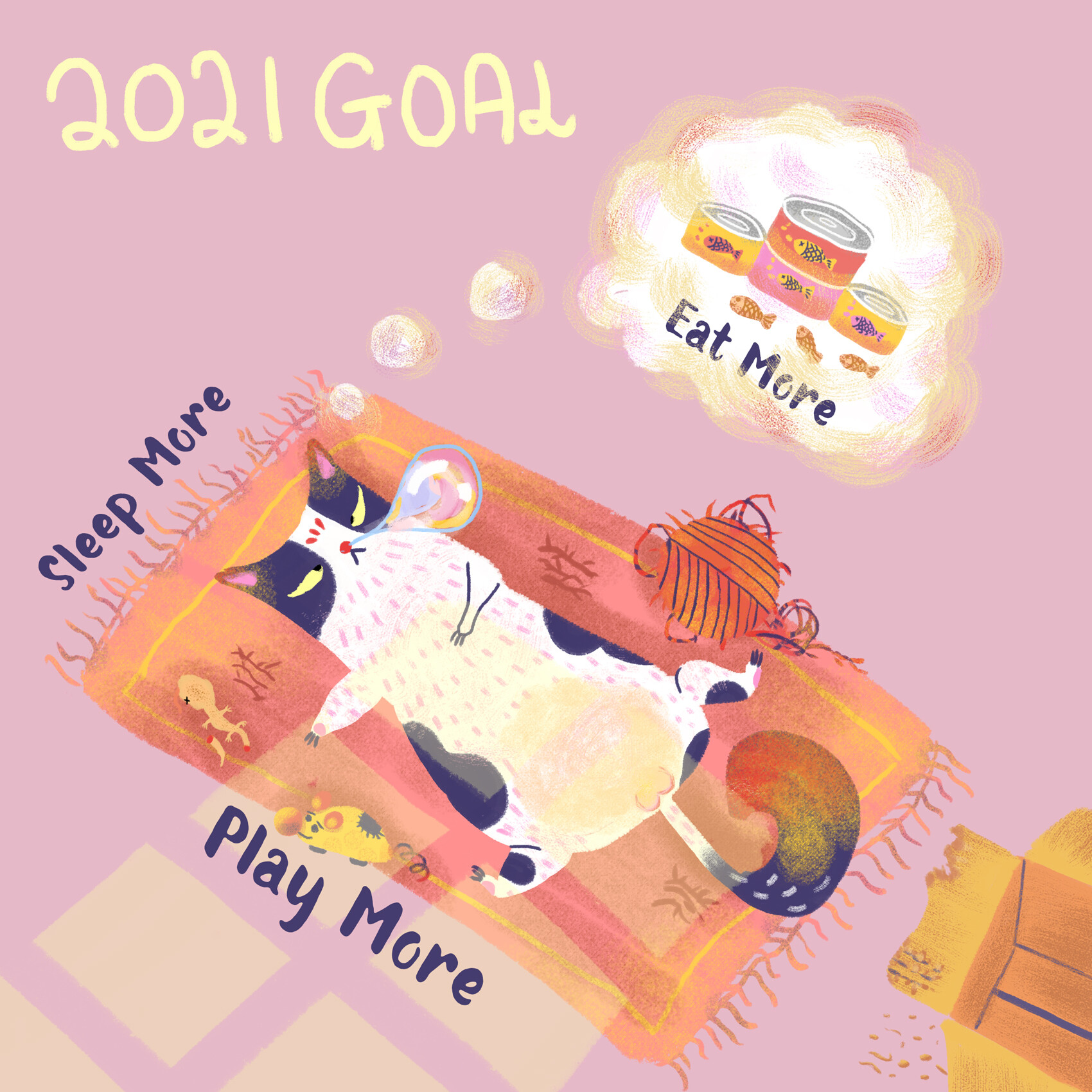 ArtStation - kitty's 2021 Goal